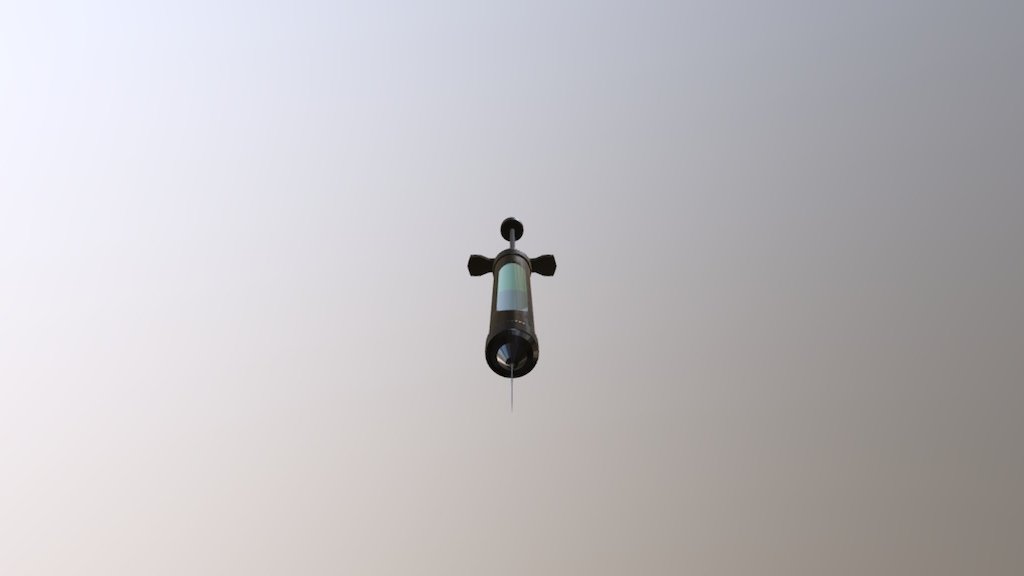 Syringe 2 - 3D model by KelsyWilson [05b038e] - Sketchfab