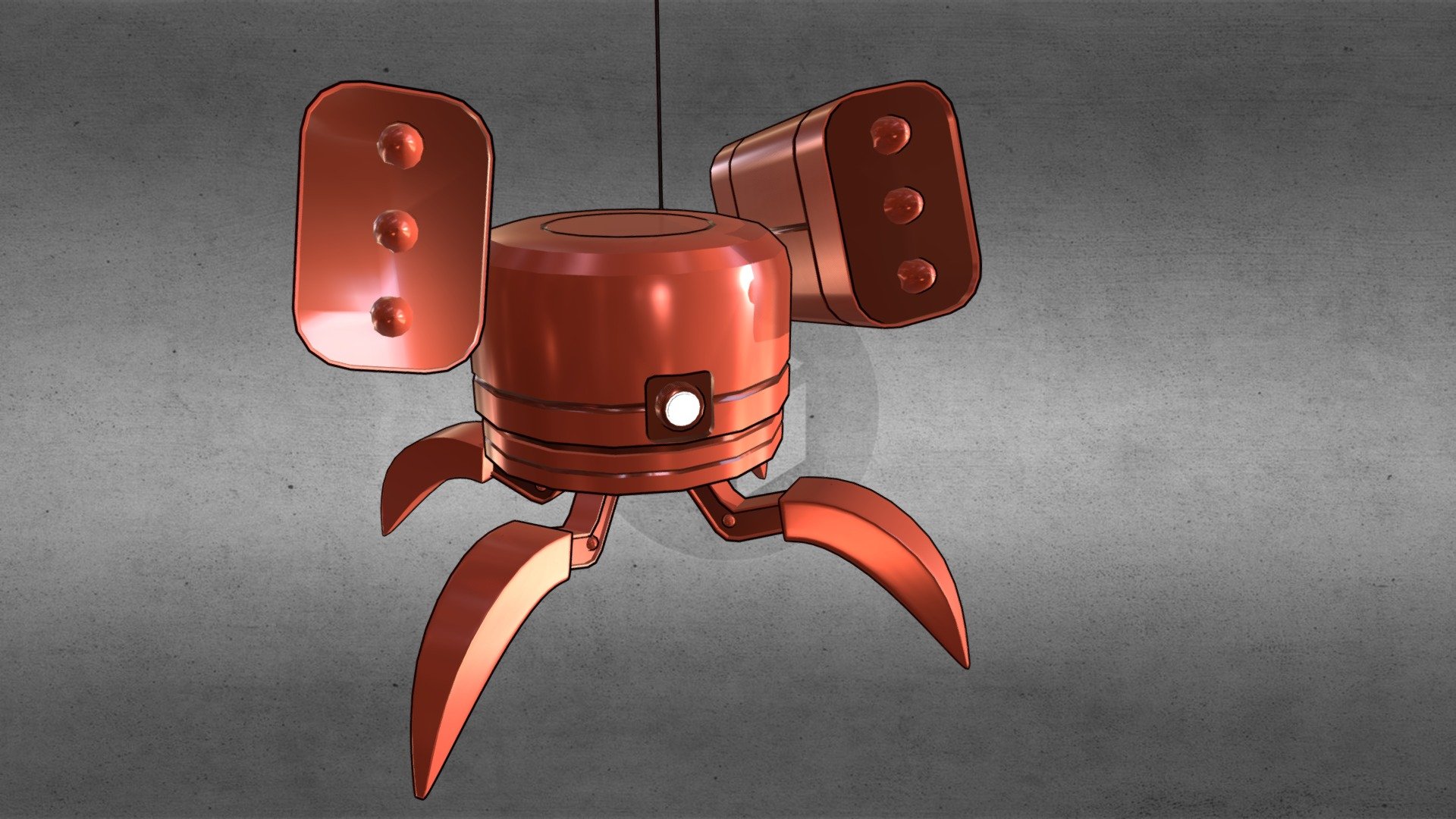 Very friendly robot - Download Free 3D model by Nardeol [05b07b2 ...