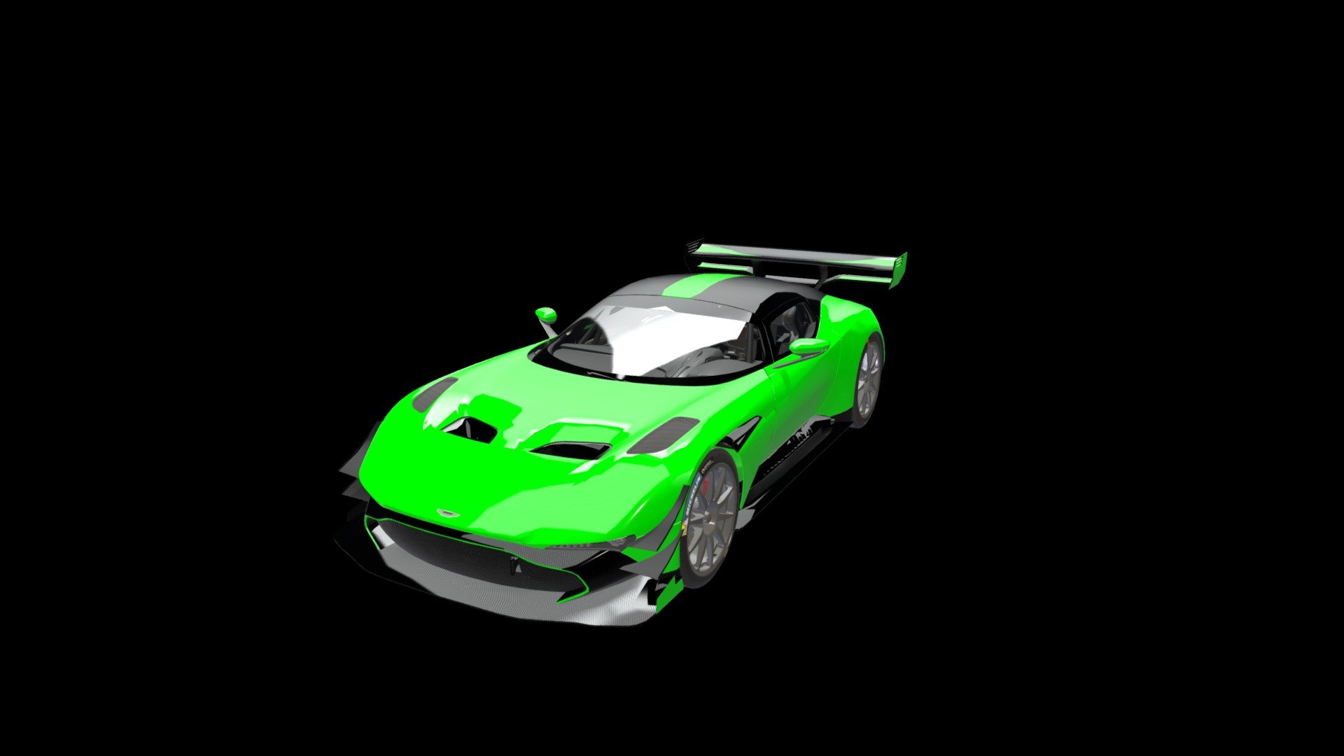 2017 Aston Martin Racing Vulcan AMR PRO - Download Free 3D model by ...