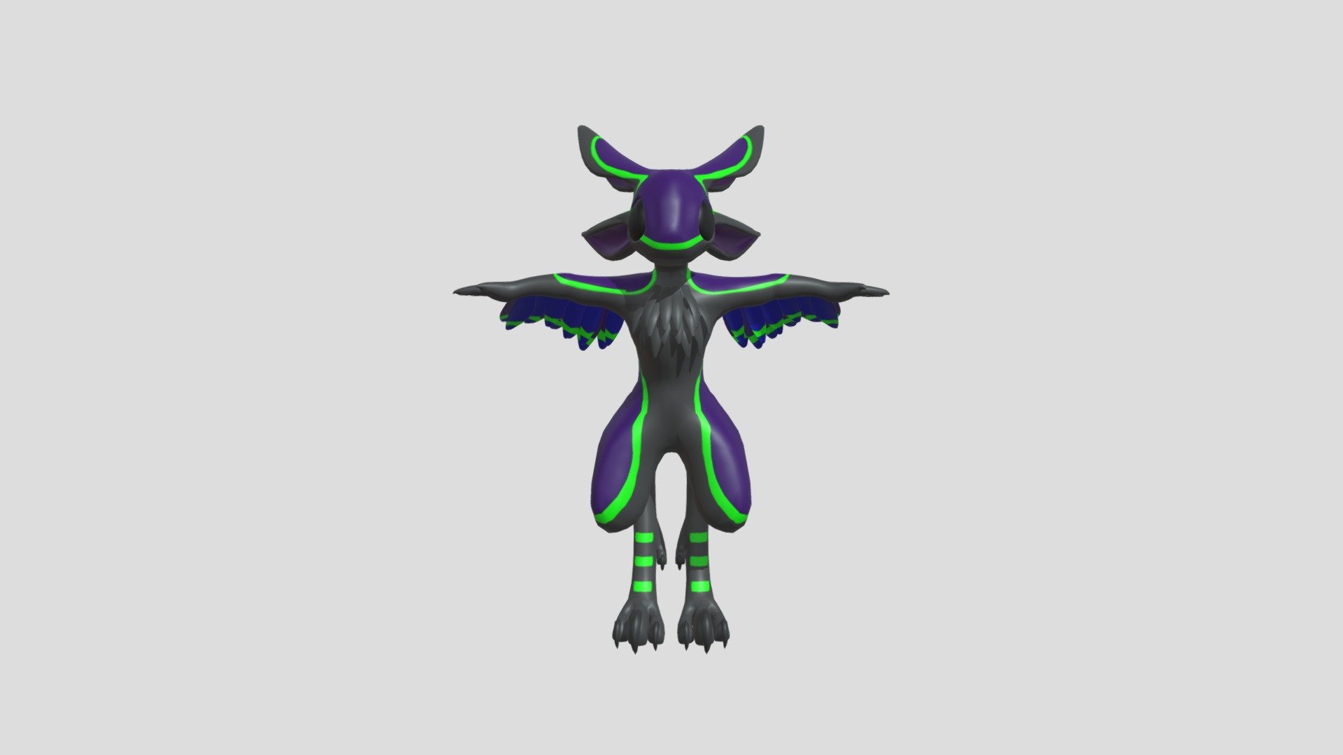 Neon - 3D model by Rekkulani "Oreo" (@RekkulaniArt) [05b23f6] - Sketchfab