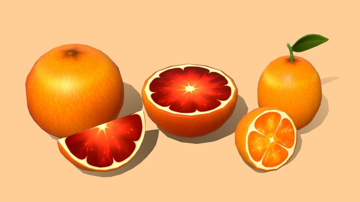 Oranges 3D models - Sketchfab