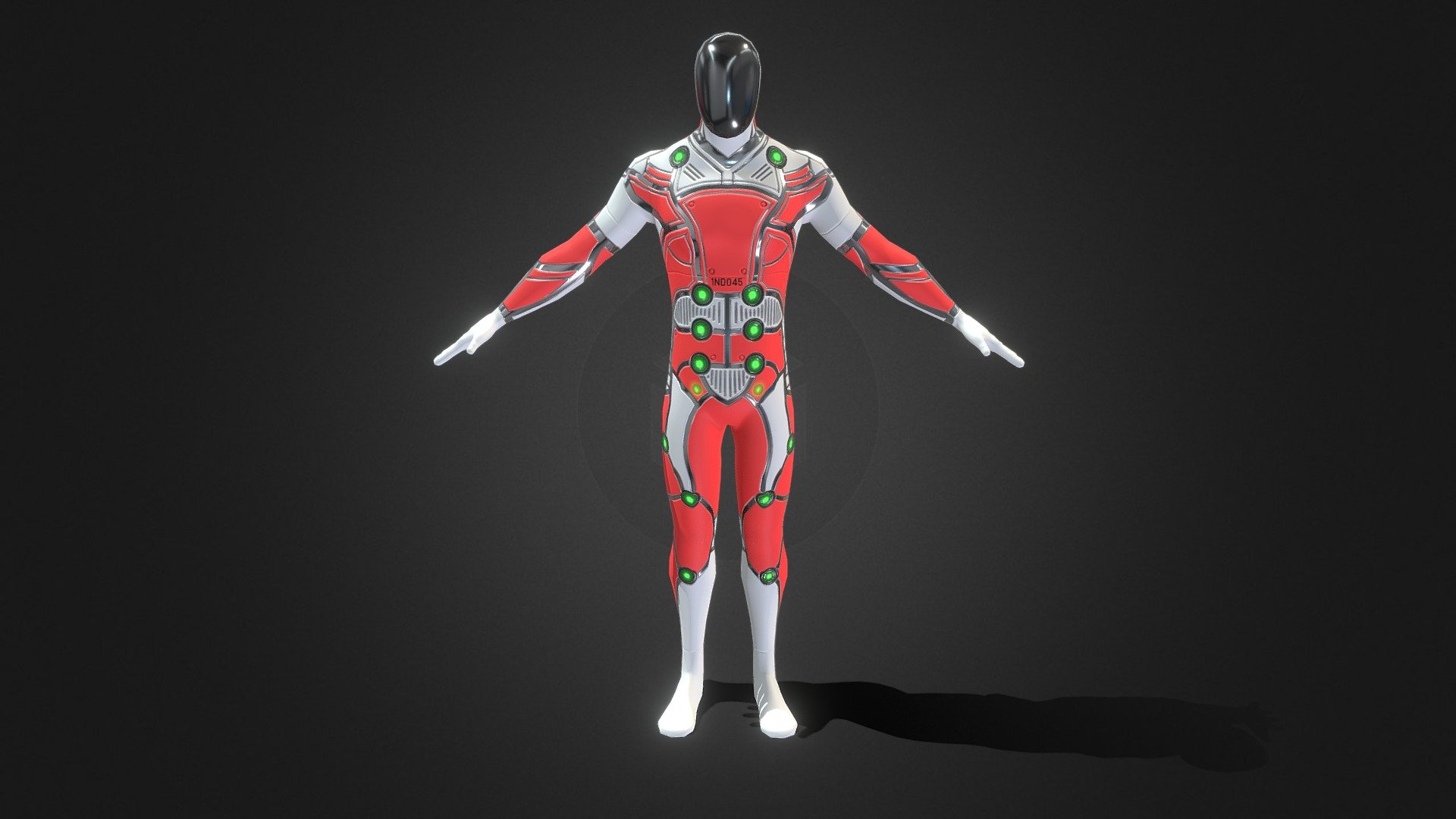 Sci-Fi Space Suit - Buy Royalty Free 3D model by Rzyas [05b515a ...