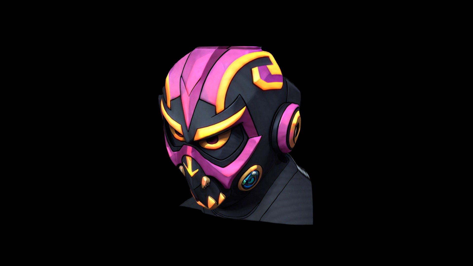 Helmet Mask Robot Cartoon 465 - Download Free 3D model by klrxyz ...