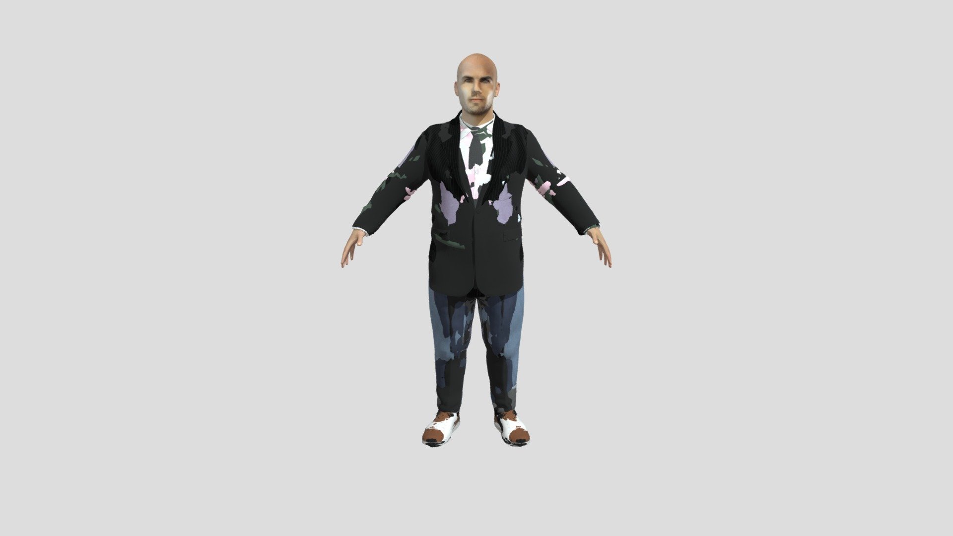 Yologram Spatial Fitness Male 165cm 90kg - 3D model by spatial.digital ...