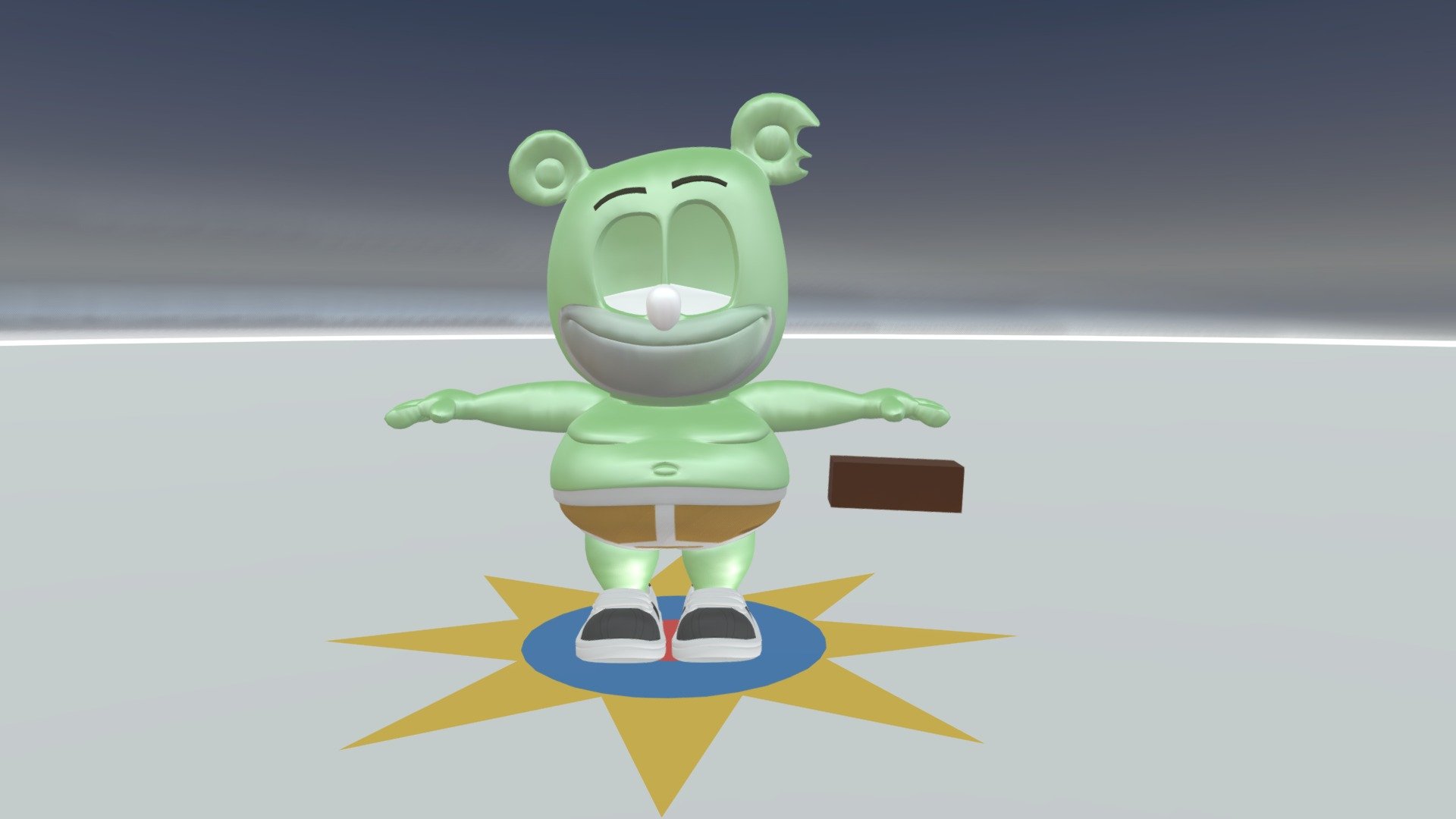 Gummibar Eats Chocolate - Download Free 3D model by maymal2884 [05b989a ...
