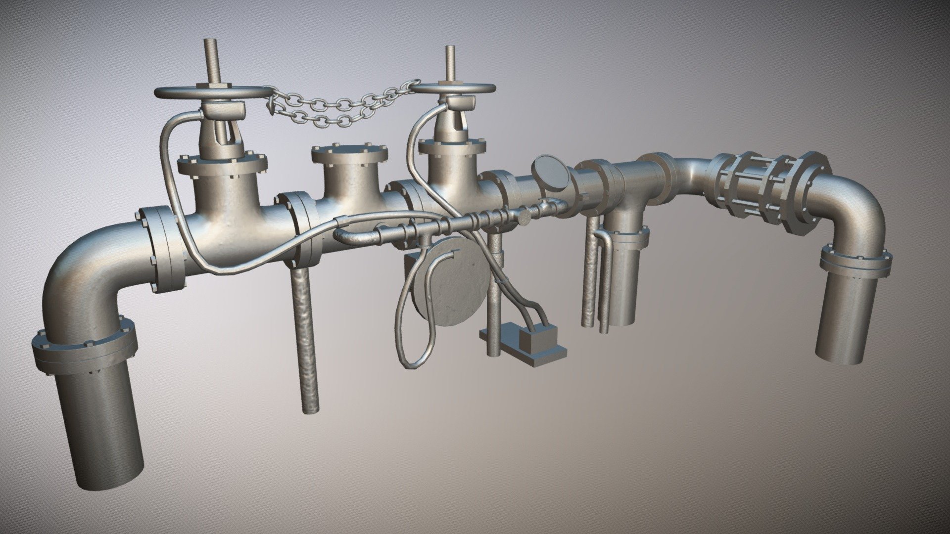 Pipe System - Buy Royalty Free 3D model by dcbittorf [05b9b6e ...