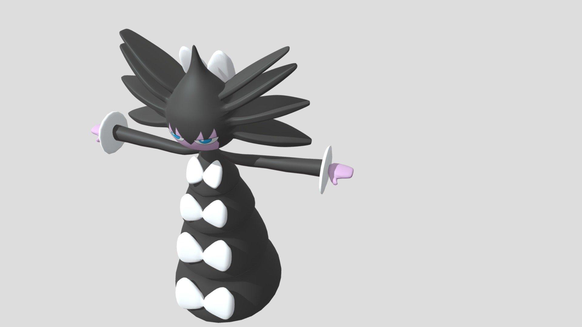 Gothitelle - 3D model by s18125119 [05bcda0] - Sketchfab