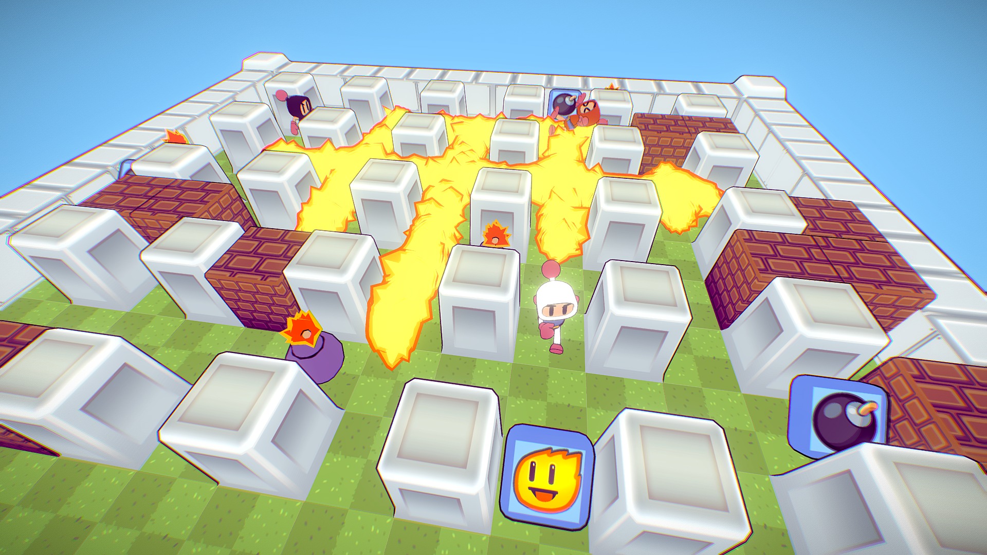 Bomberman Battle - 3D model by Victor Estivador (@VictorEstivador ...