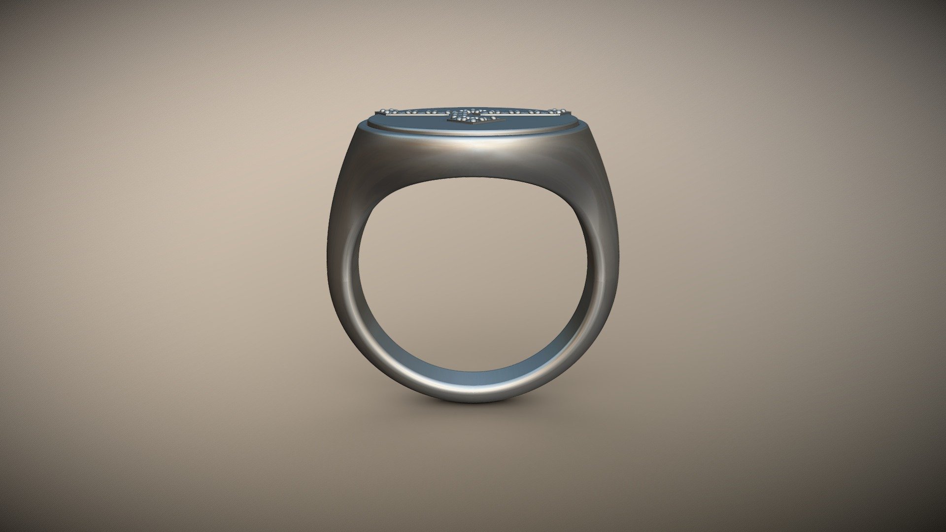 Brosh- Ladies Oval Logo - 3D model by CADtrends [05bdb25] - Sketchfab