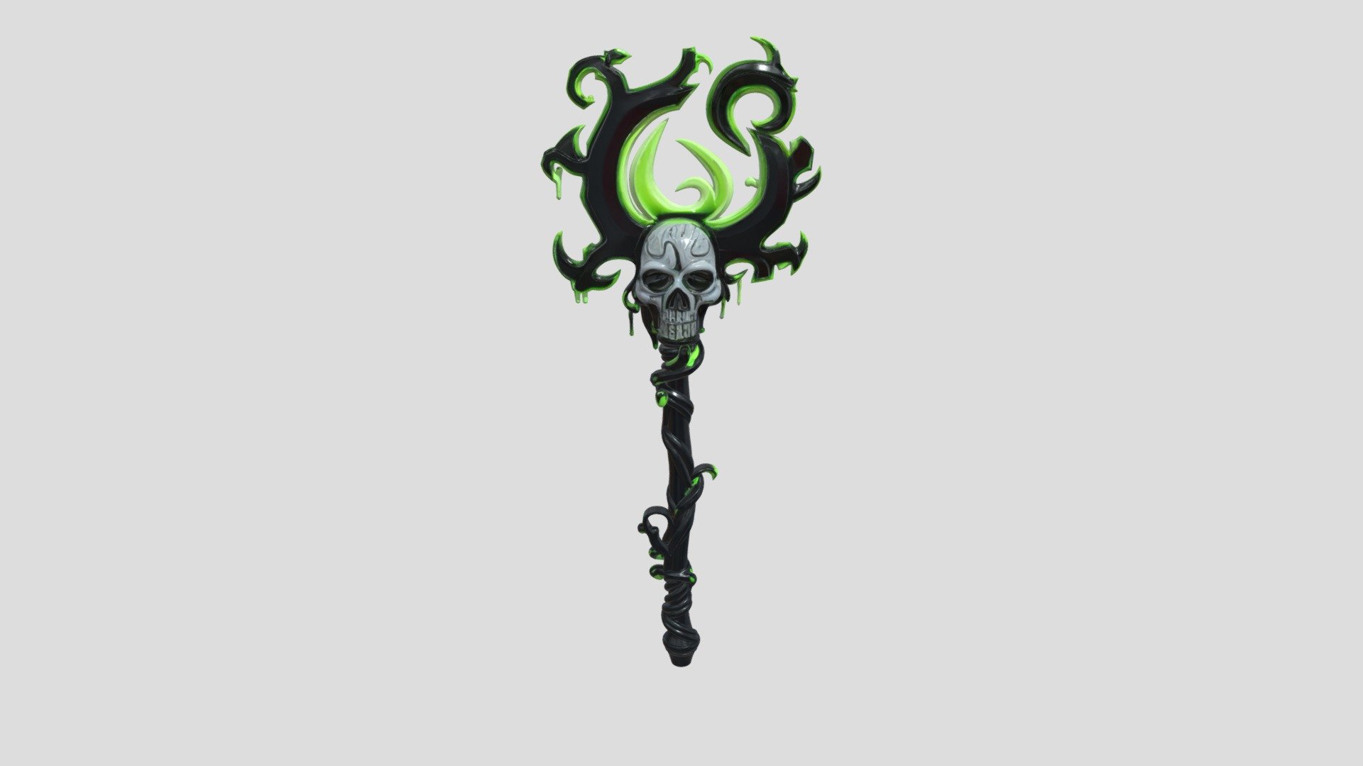 Necro Staff - Download Free 3D model by suddel (@suddel13) [05bdb7e ...