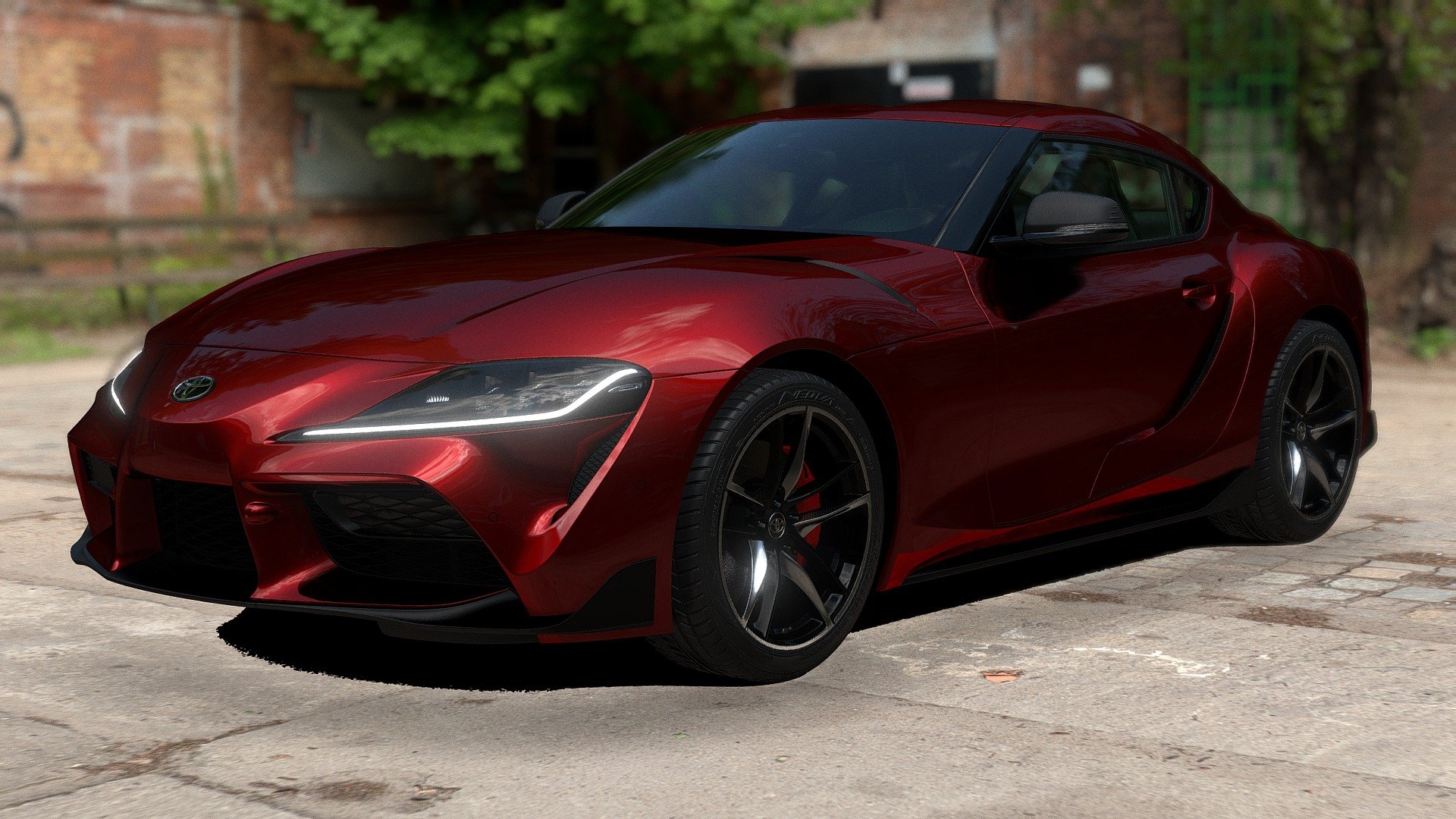 Toyota GR Supra 2020 - 3D model by IsaacOldton [05bff55] - Sketchfab