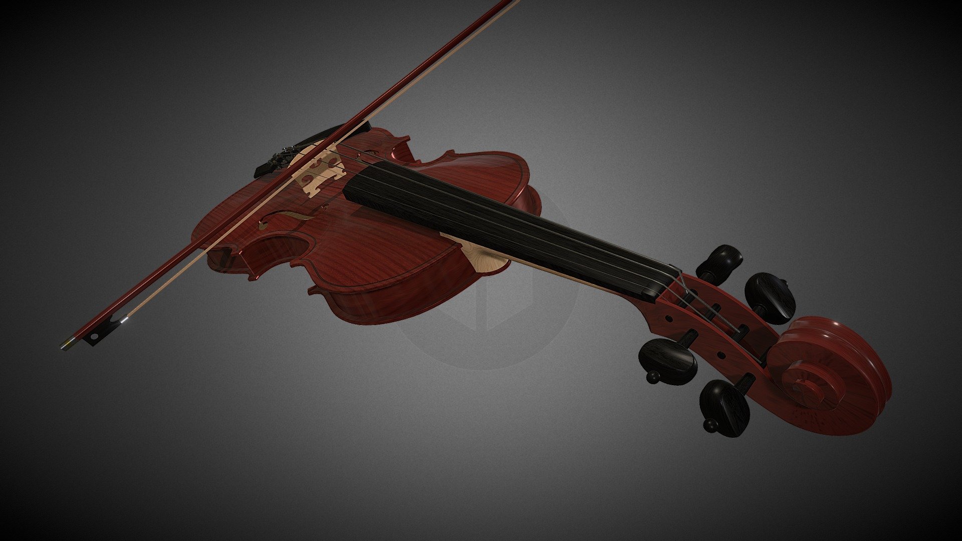 Violin - Buy Royalty Free 3D model by jonathanborges3d [05c0a63 ...