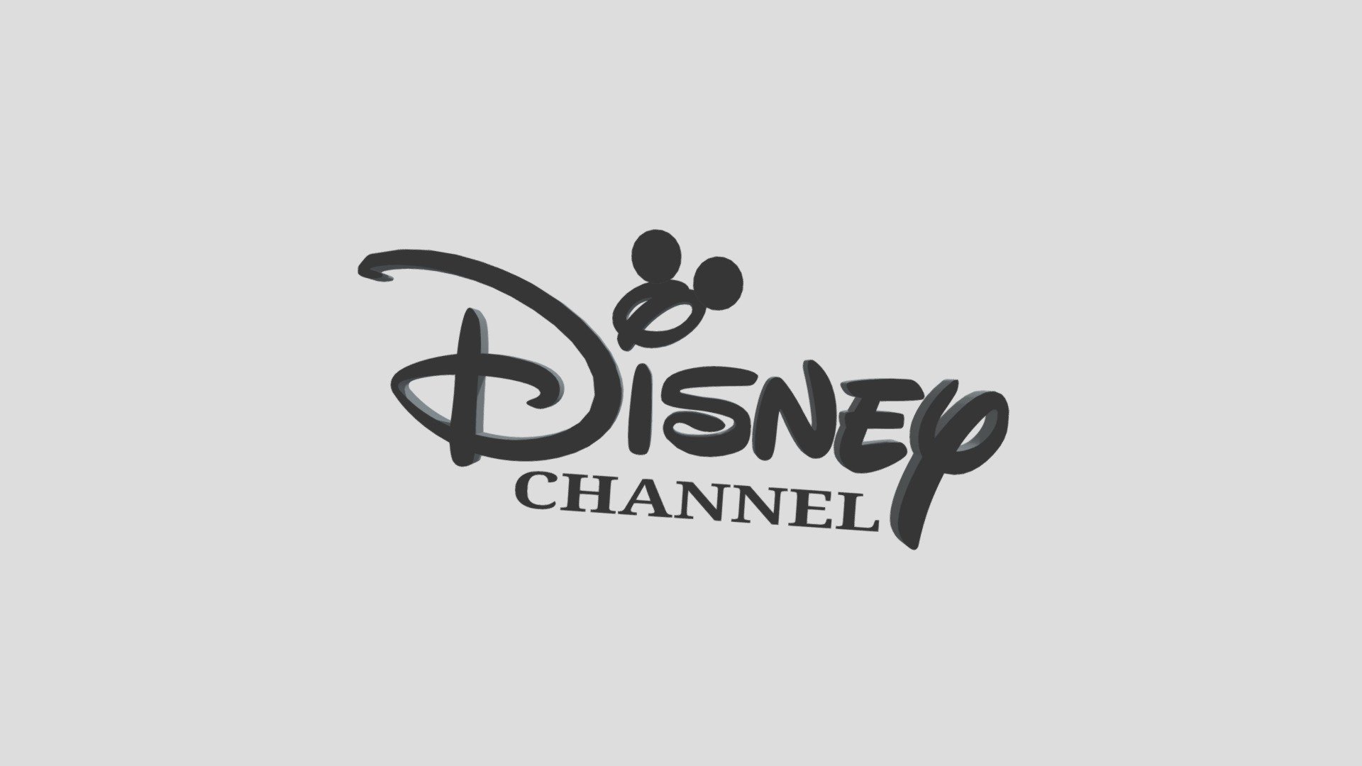 Disney Channel Logo 2014-2017 - Download Free 3D model by Bienvenido el ...