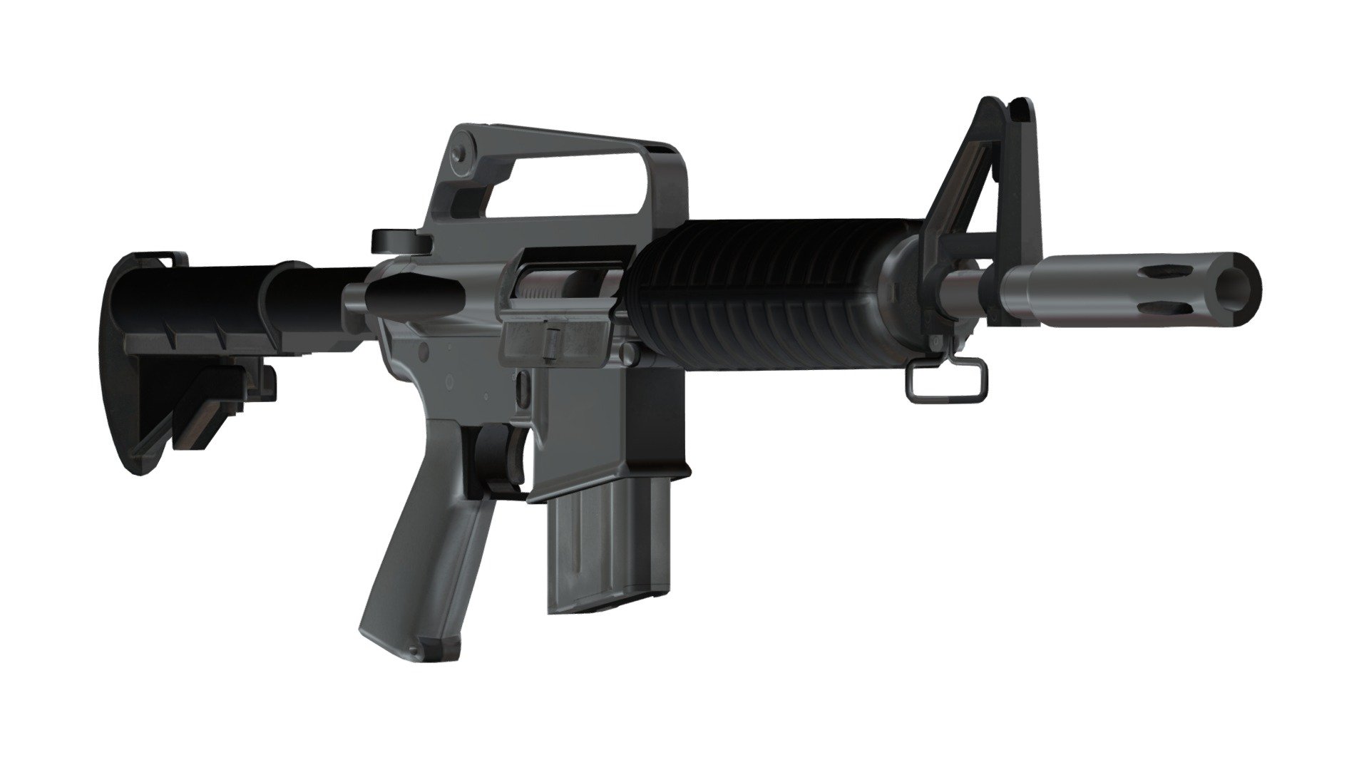 Colt SBR - 3D model by momsboxtv [05c0e78] - Sketchfab