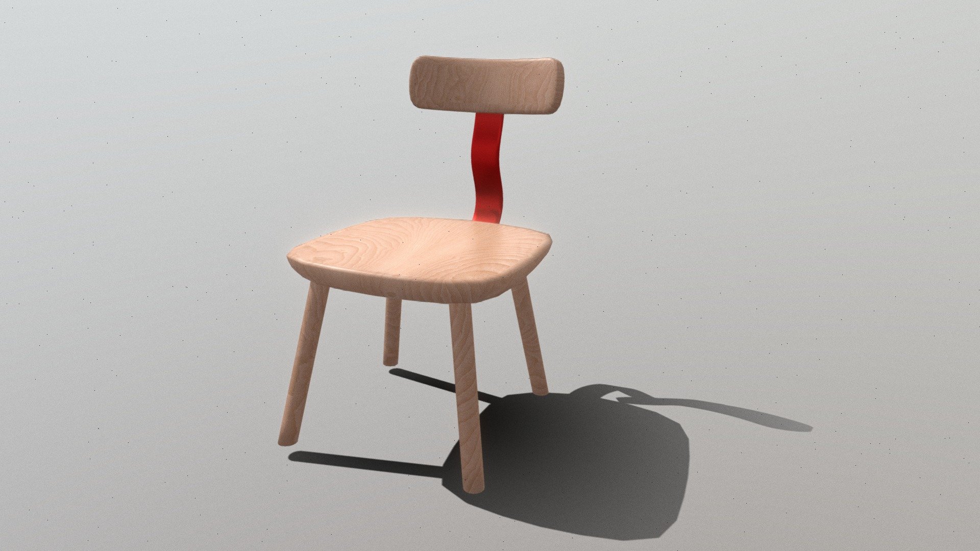 Modern Chair - 3D model by powlpe [05c0ec6] - Sketchfab