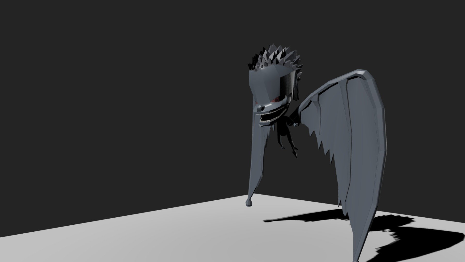 Winged Demon Low Poly - 3D model by FacelessMB2 [05c10e1] - Sketchfab