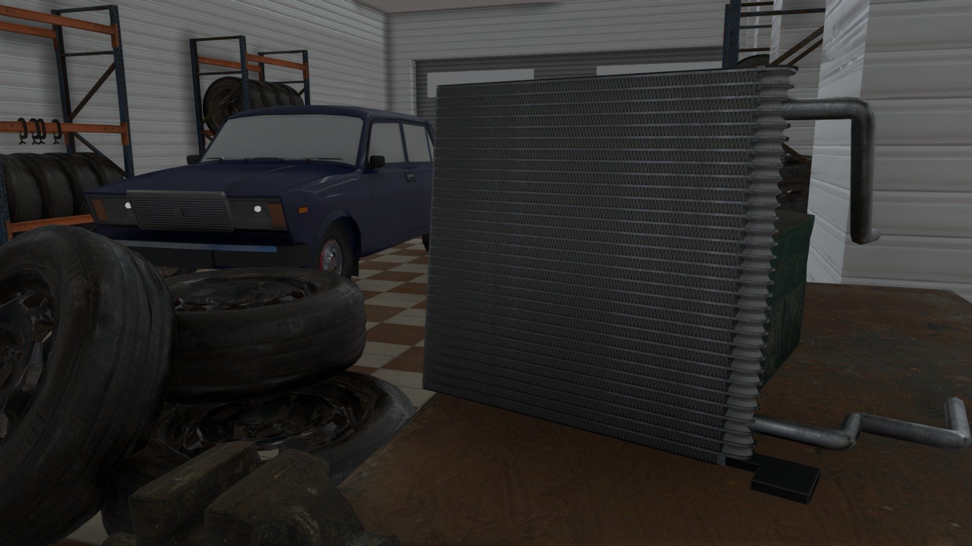 Garage ( Gabriel Elias Veloso) - 3D model by gabrielvvmaia [05c1f94 ...