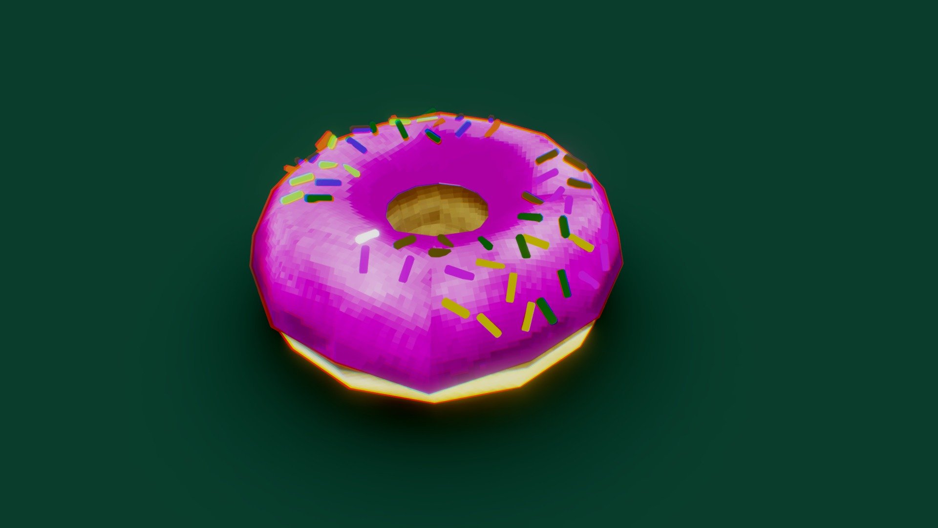Donut for fun - Download Free 3D model by TheLastAirblender [05c2513] - Sketchfab