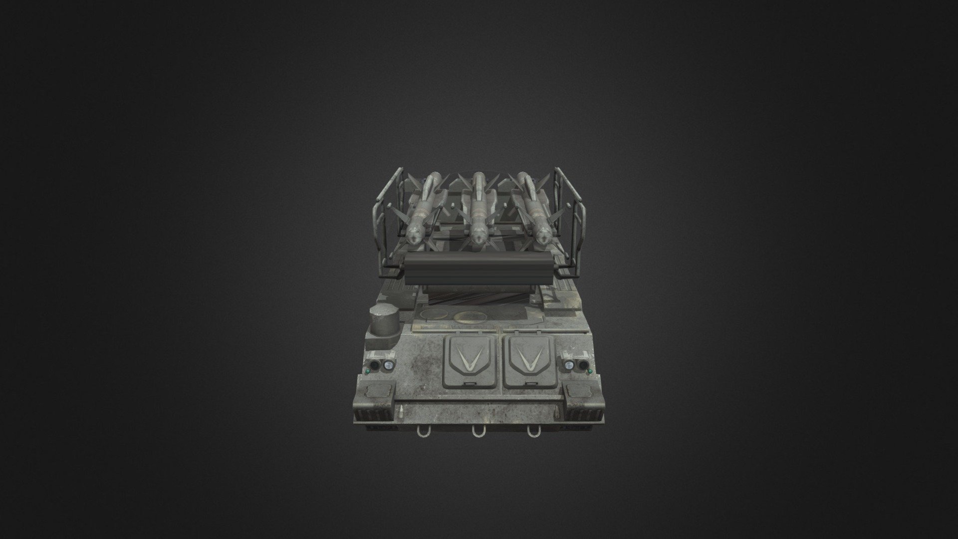 Asset - Army - SA 6 Gainful - Low-poly - 3D model by InCom Studio ...