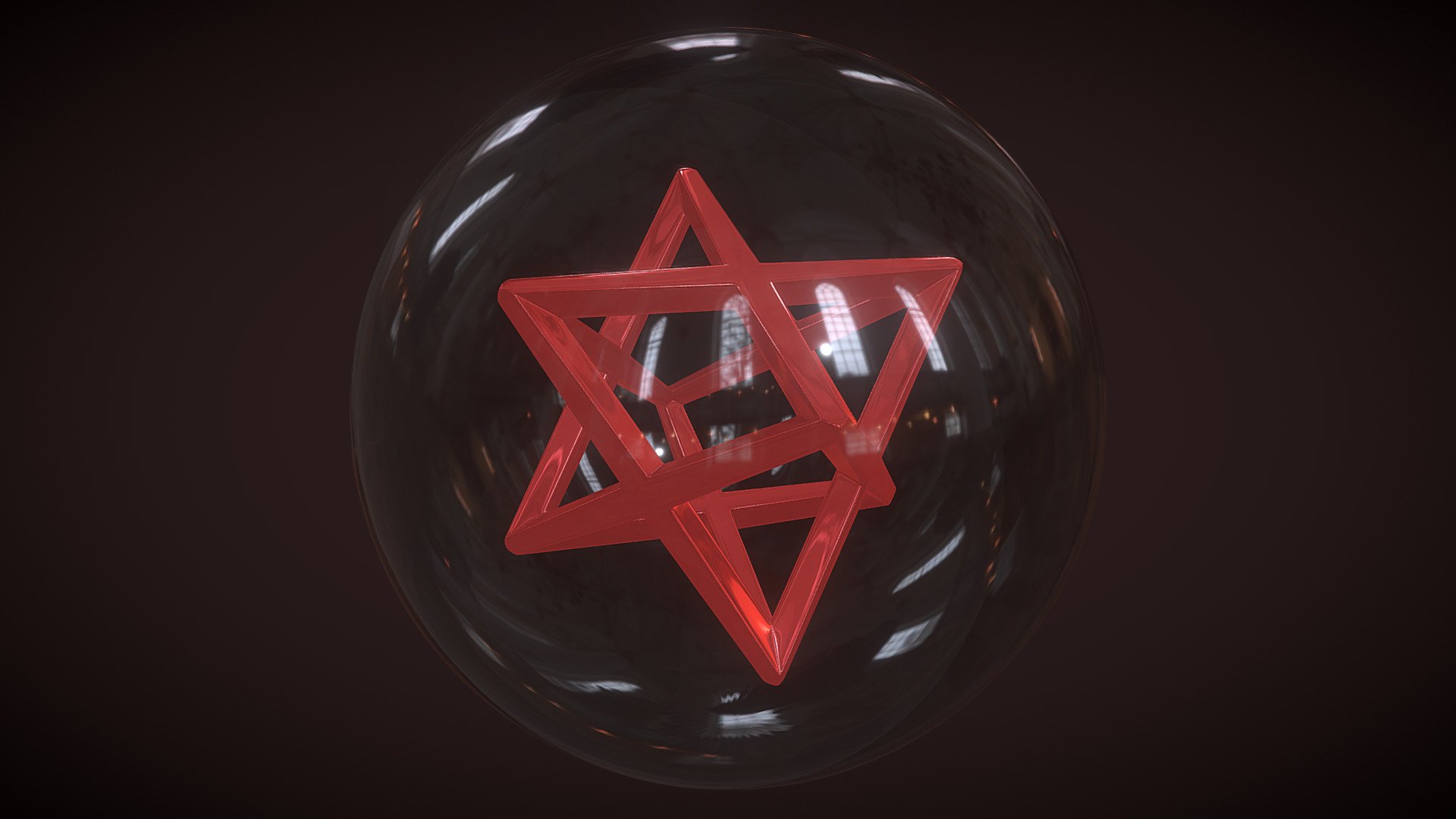 Sacred Merkaba in a 🫧 - 3D model by smice [05c2f32] - Sketchfab