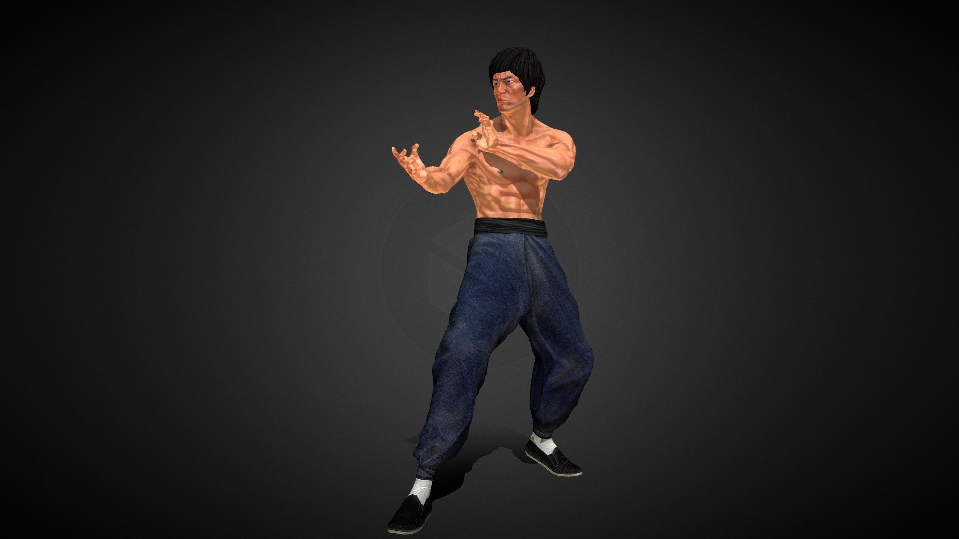 bruce_lee - 3D model by Polywick Studio, PH, Corp. (@polywickstudio ...