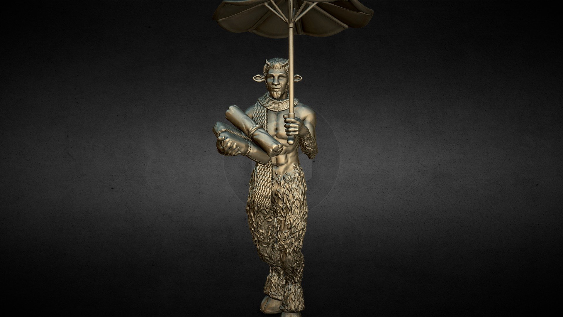 Nemoriko`s : Faun Satyr ( Mr.Tumnus Narniastyle) - Buy Royalty Free 3D ...