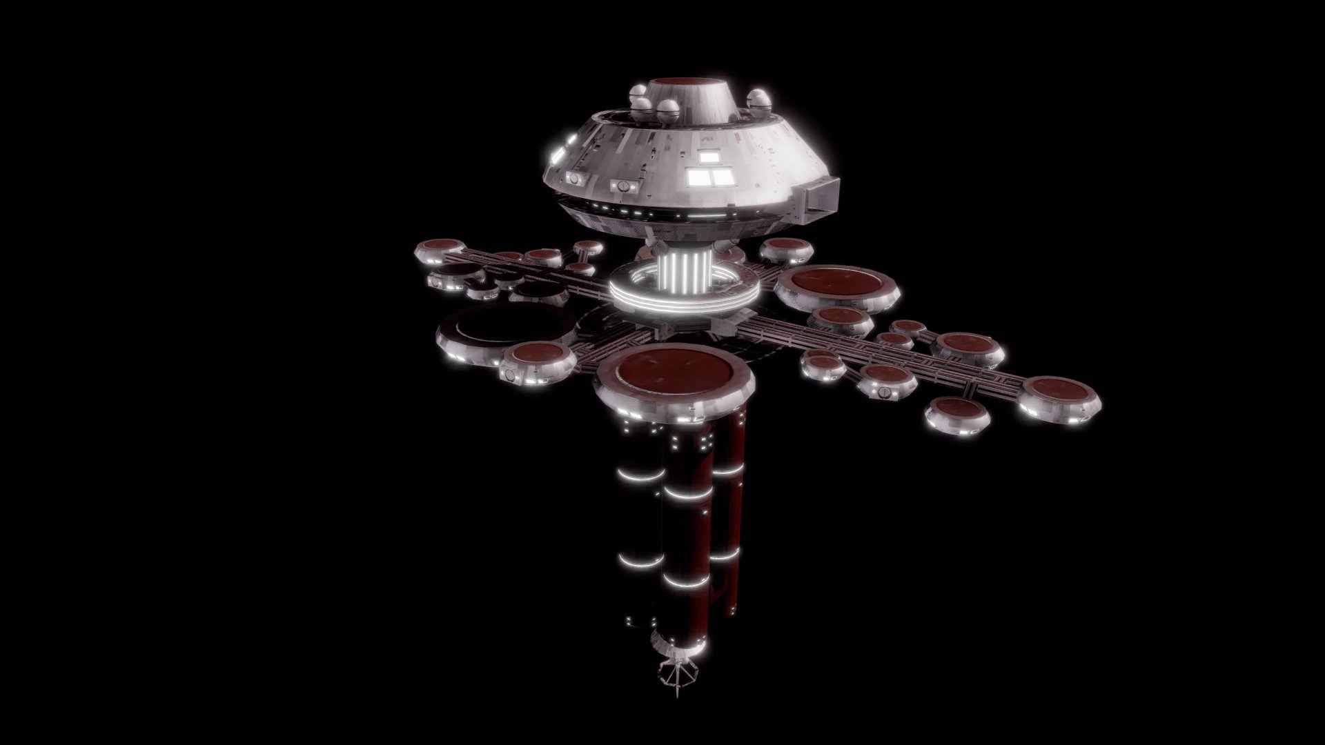 Space Office Complex - 3D model by yamahadrummer2017 [05c5fbe] - Sketchfab
