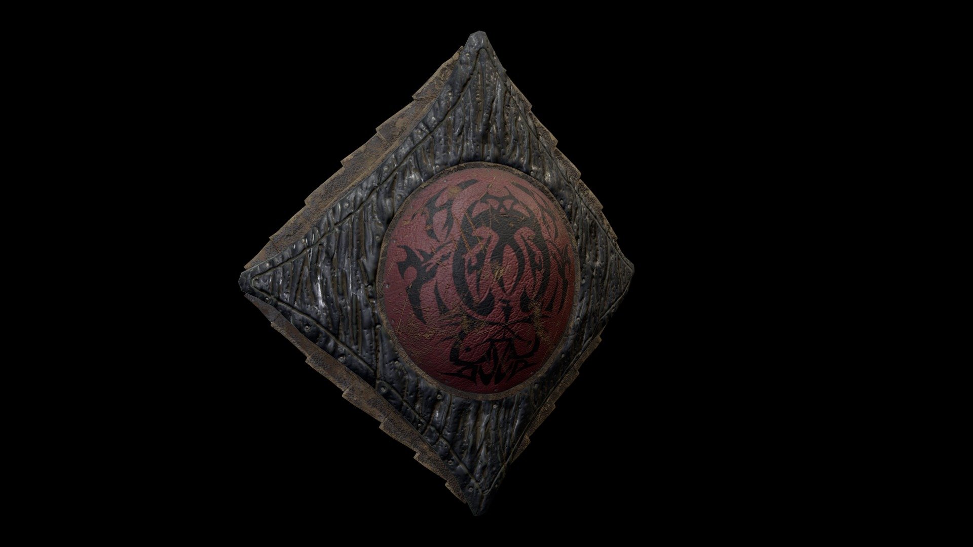Morag Tong buckler - 3D model by irritum_ [05c6083] - Sketchfab