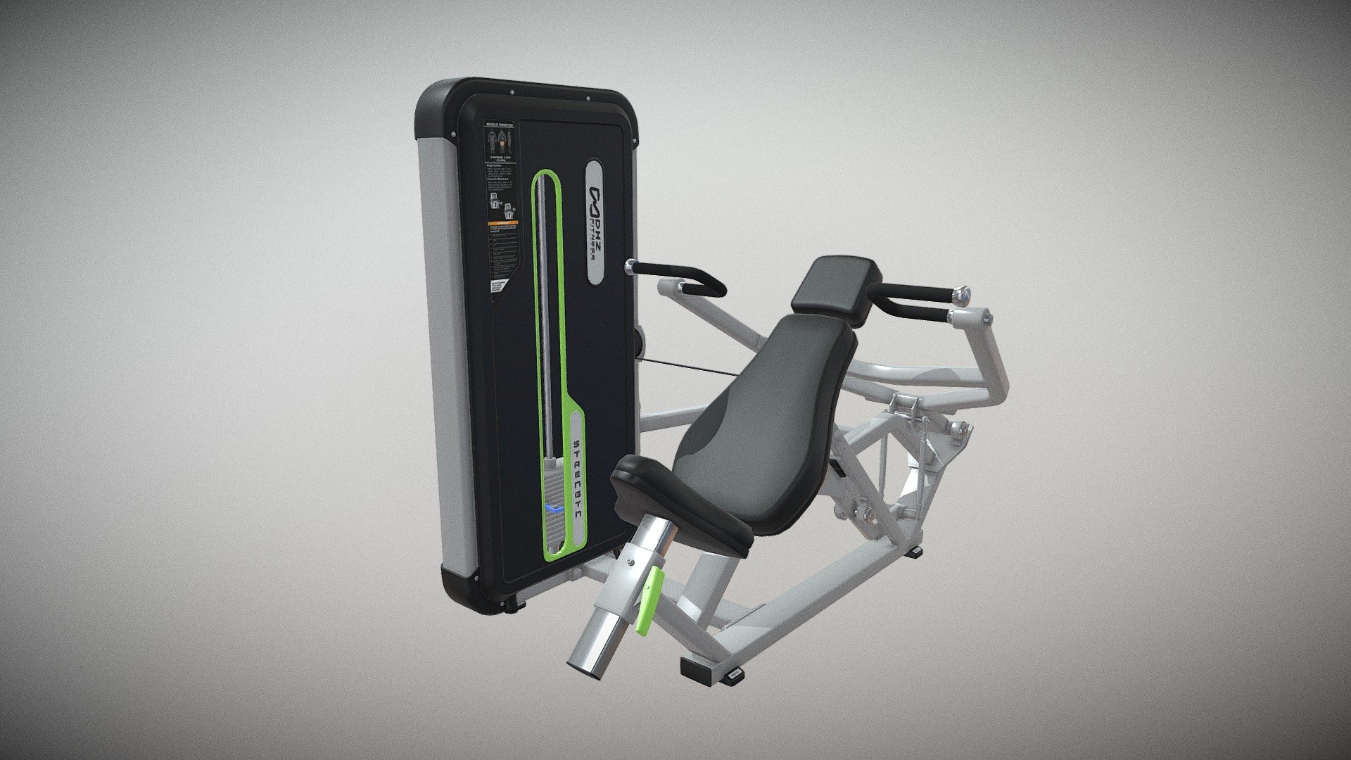 SHOULDER PRESS - 3D model by supersport-fitness [05c6aa1] - Sketchfab