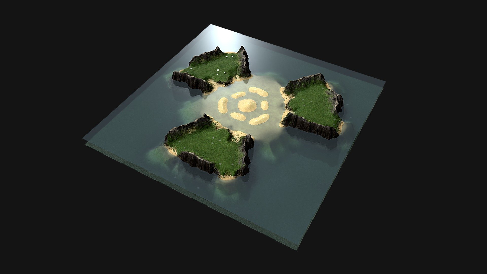 TFR | BAR Map - With Water - 3D model by ixstudios [05c863e] - Sketchfab