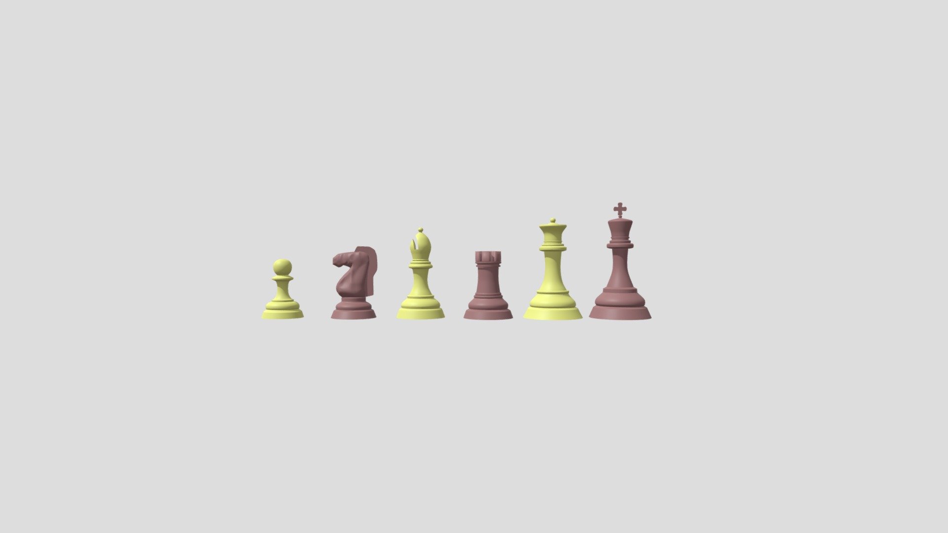 Chess Pieces - 3D model by Auriston Pacheco (@Auriston.Pacheco ...