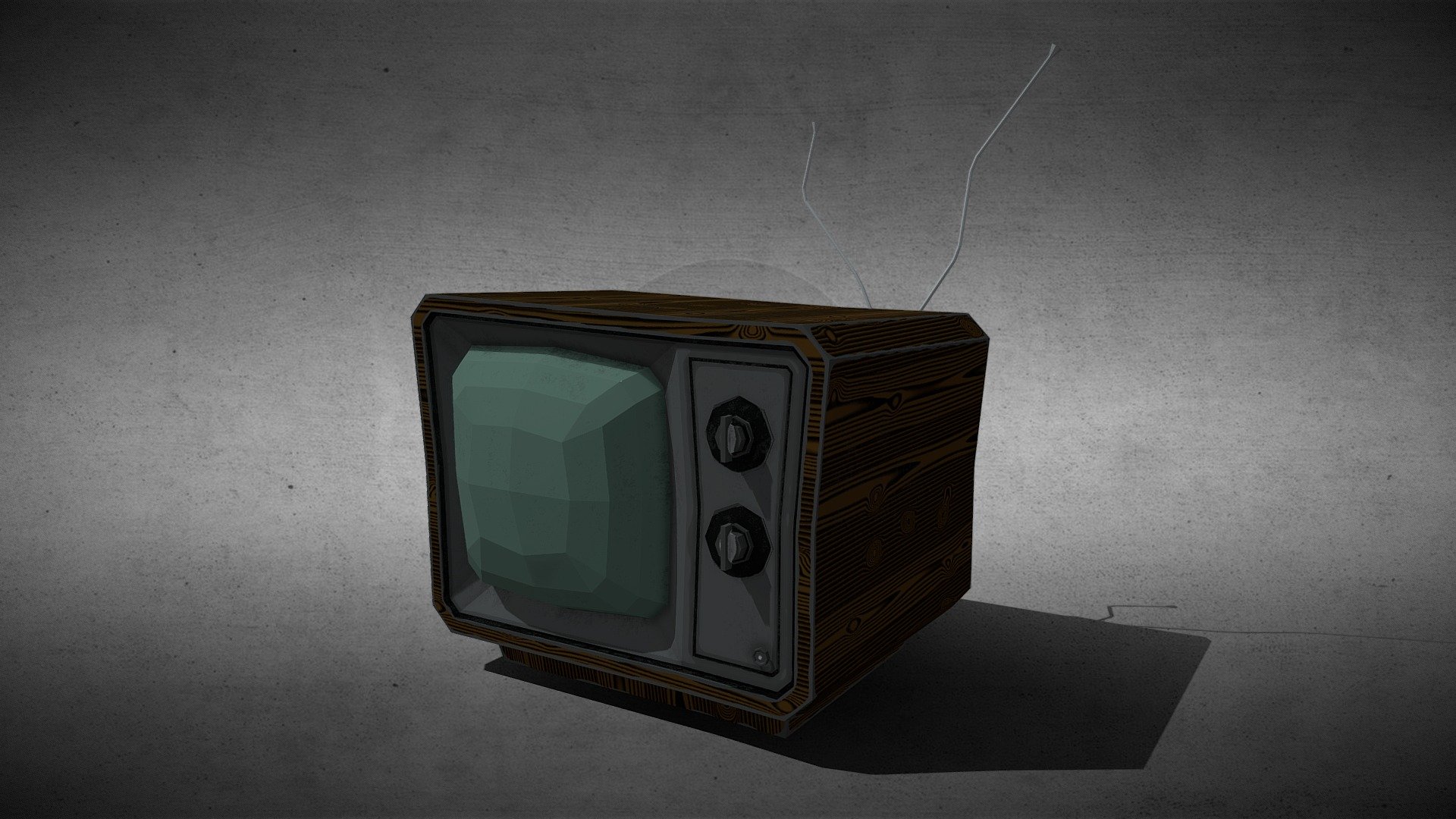 Stylized Old TV - Download Free 3D model by Other.Dimension [05cc978 ...