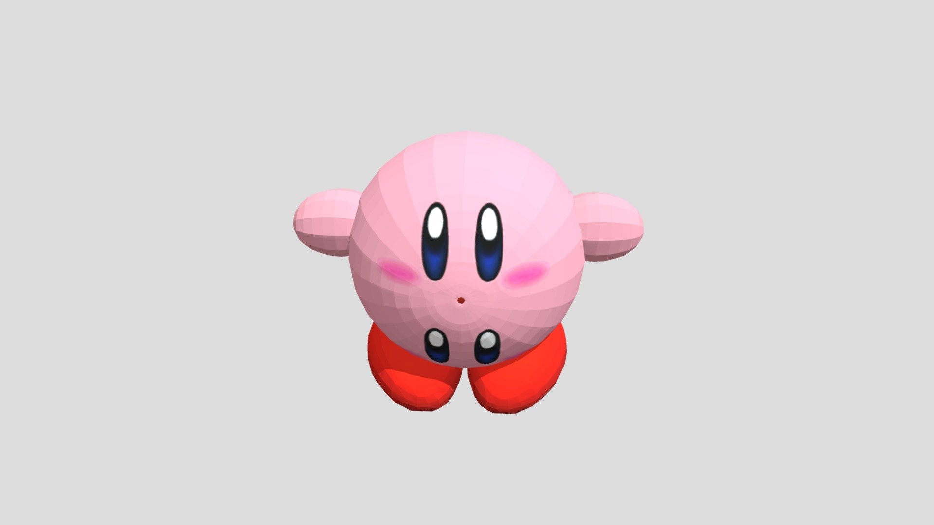 GameCube - Super Smash Bros Melee - Kirby - Download Free 3D model by ...