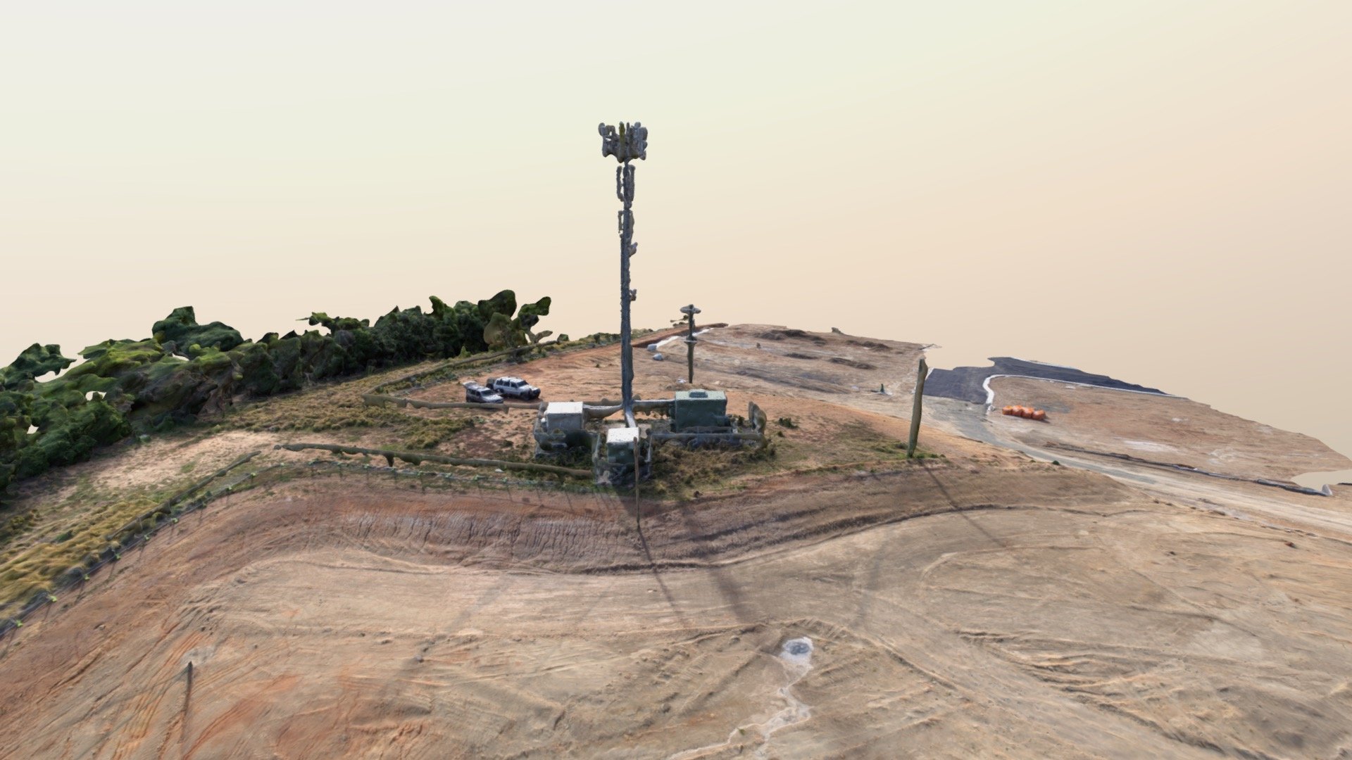 MF Telco Tower Simplified 3d Mesh - 3D model by ProUAV Australia ...