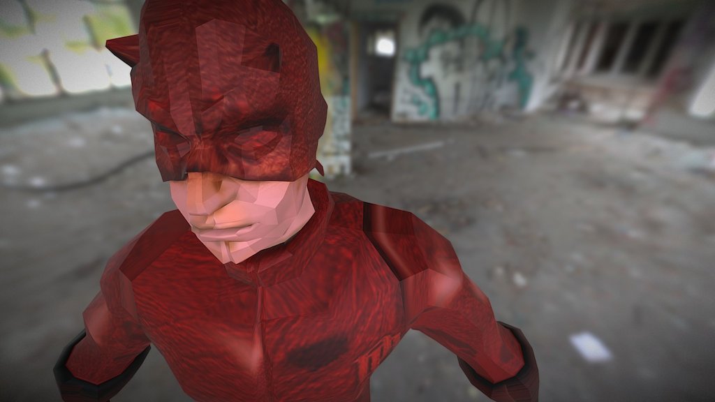 Dare Devil - 3D model by Kelvin (@kcpaje) [05cf903] - Sketchfab