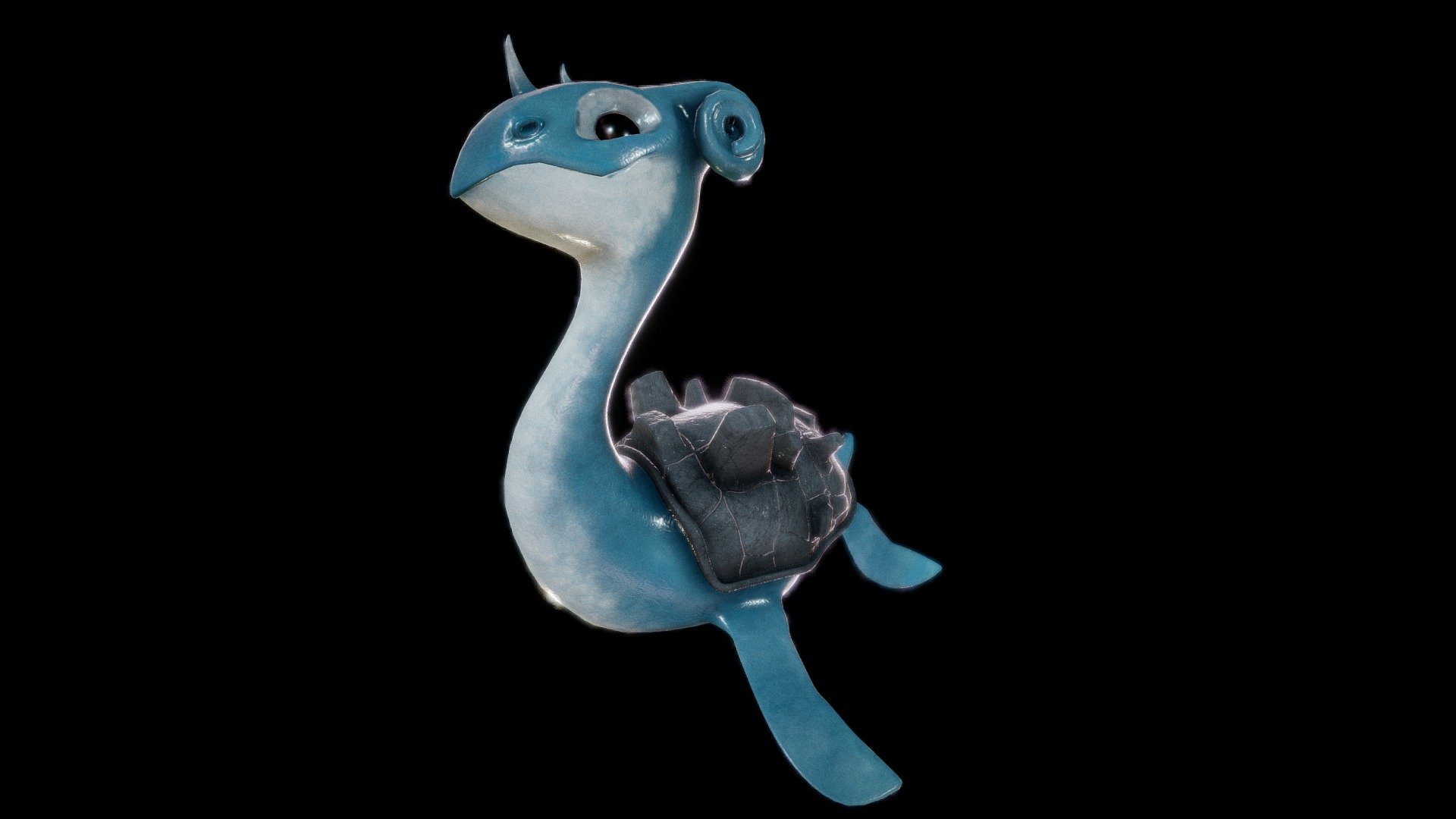 Lapras - 3D model by blayapapaya [05d0395] - Sketchfab