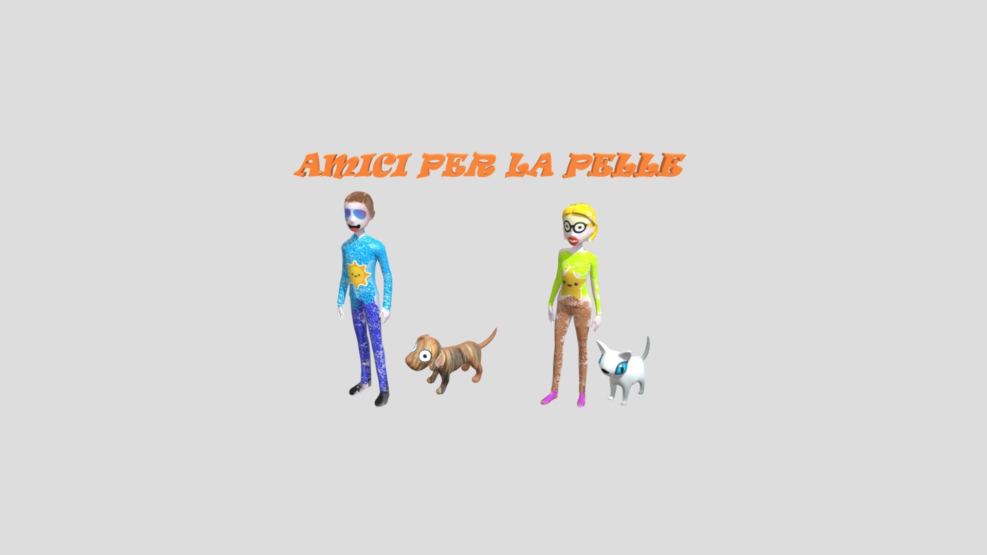 AMICI PER LA PELLE - 3D model by martva [05d03a4] - Sketchfab