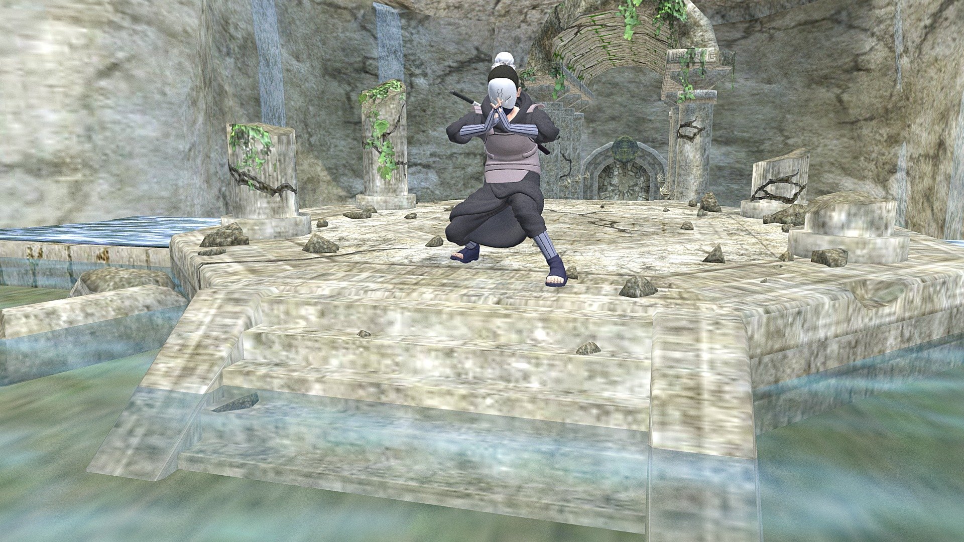 CHAKRA CHARGE MOD MIST ANBU NINJA Pbr Fbx - 3D model by Cute Guy ...
