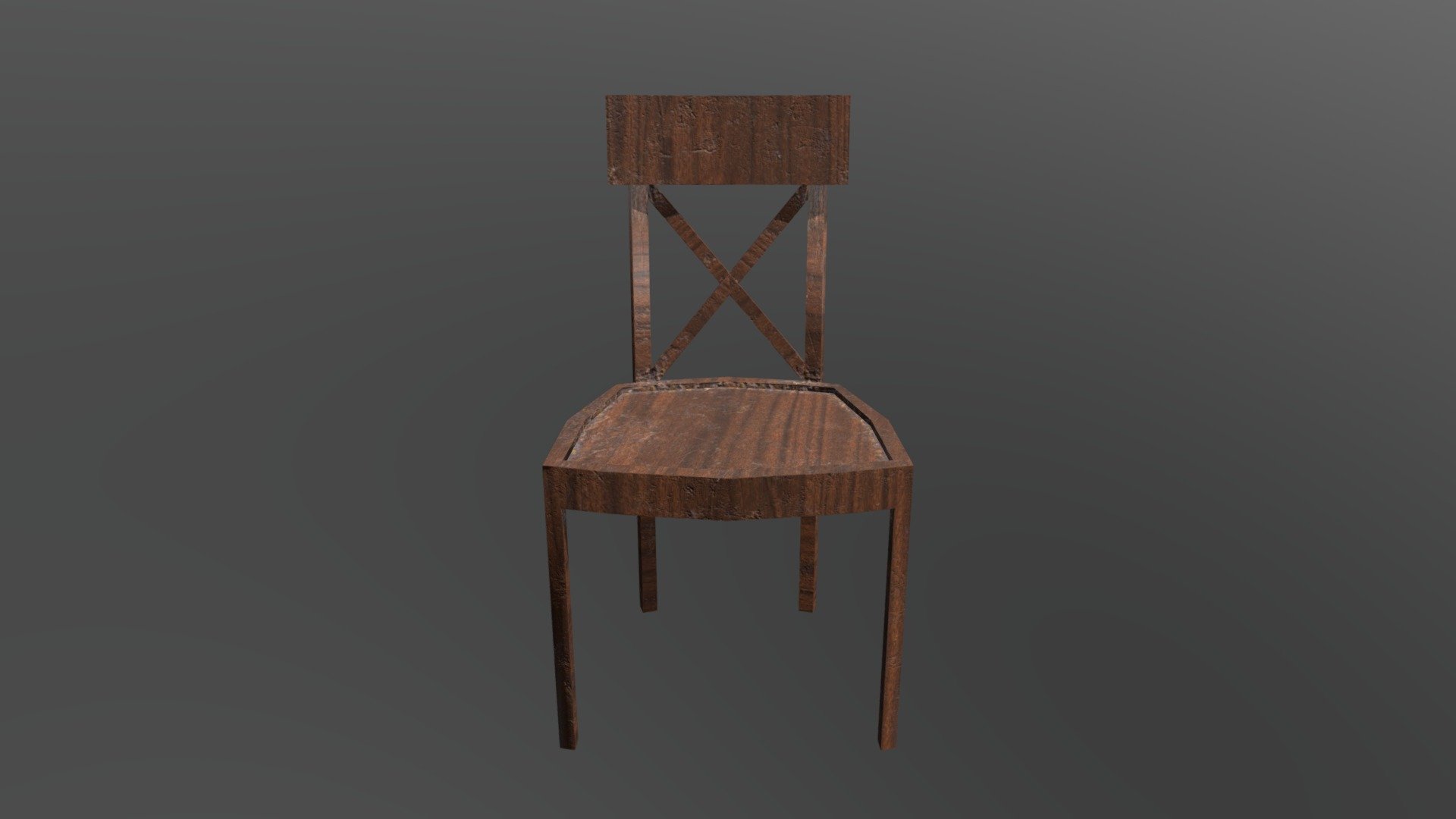 Chair_wood - 3D model by SorajakPannarut [05d0f5e] - Sketchfab