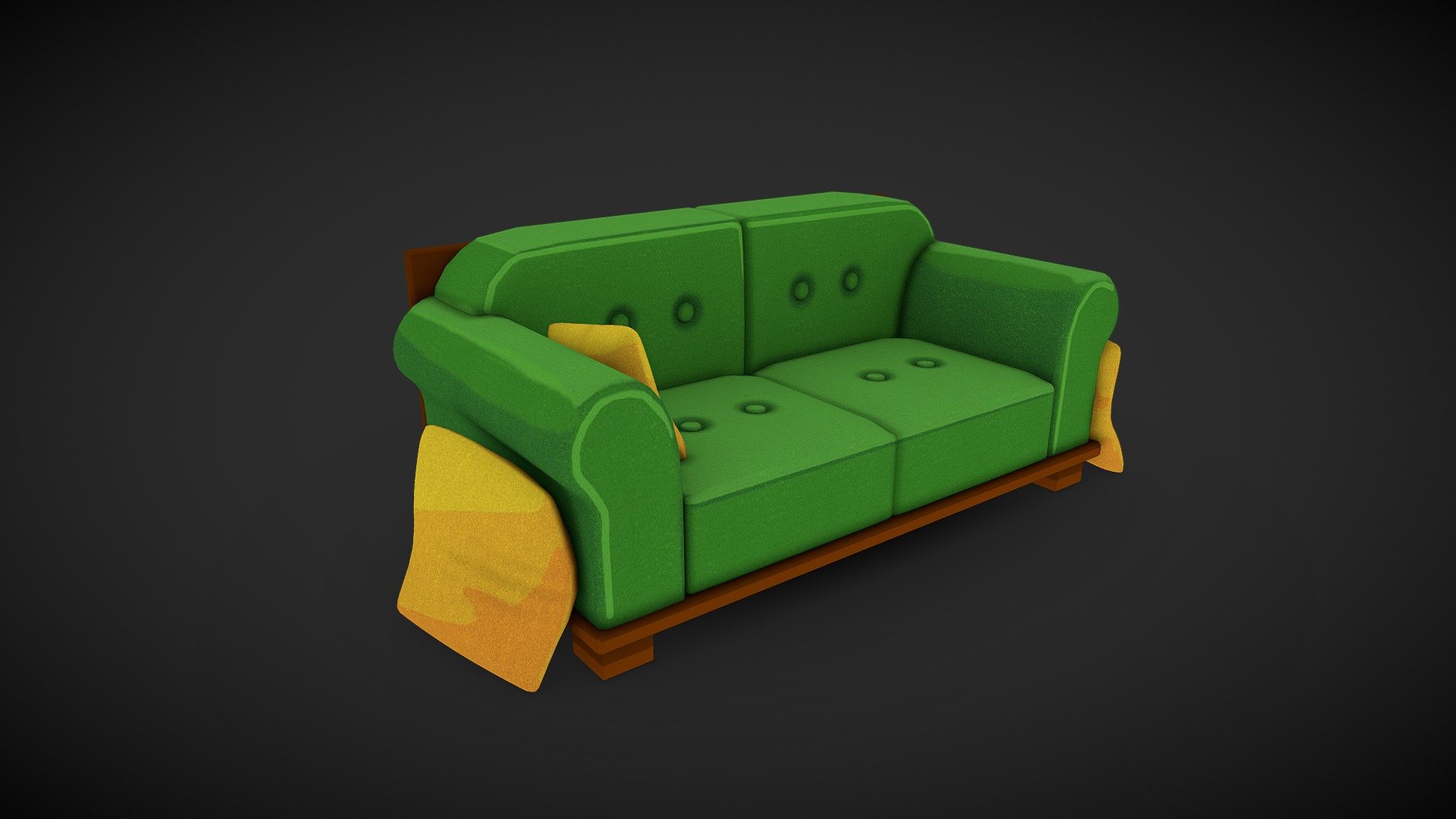 Habbo HC Sofa - 3D model by Sander Winkeler (@aerialmace) [05d16d0 ...