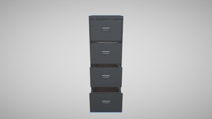 Filing-cabinet 3D models - Sketchfab