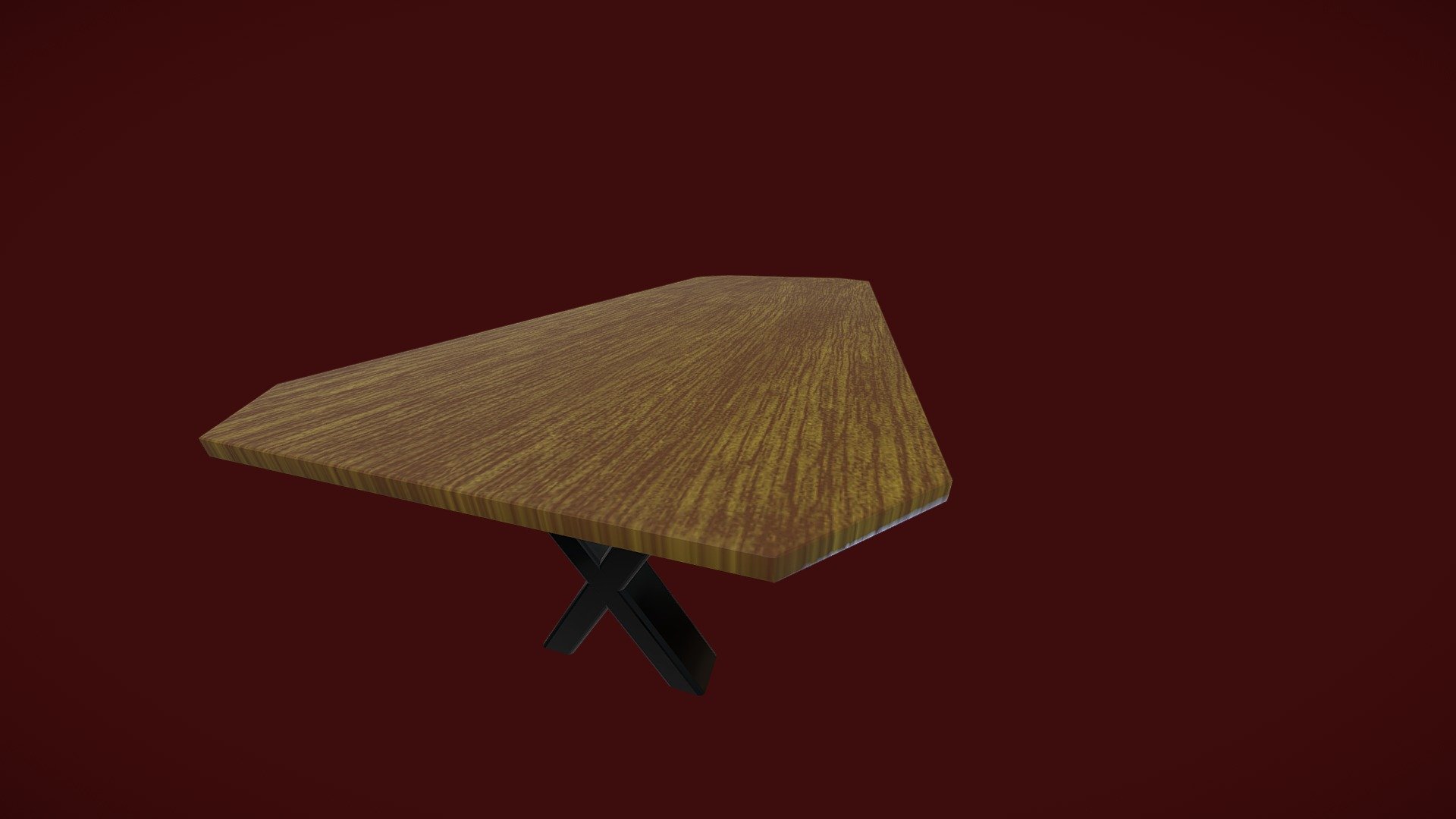 Low poly scale model of a Coffee Table - Download Free 3D model by B ...
