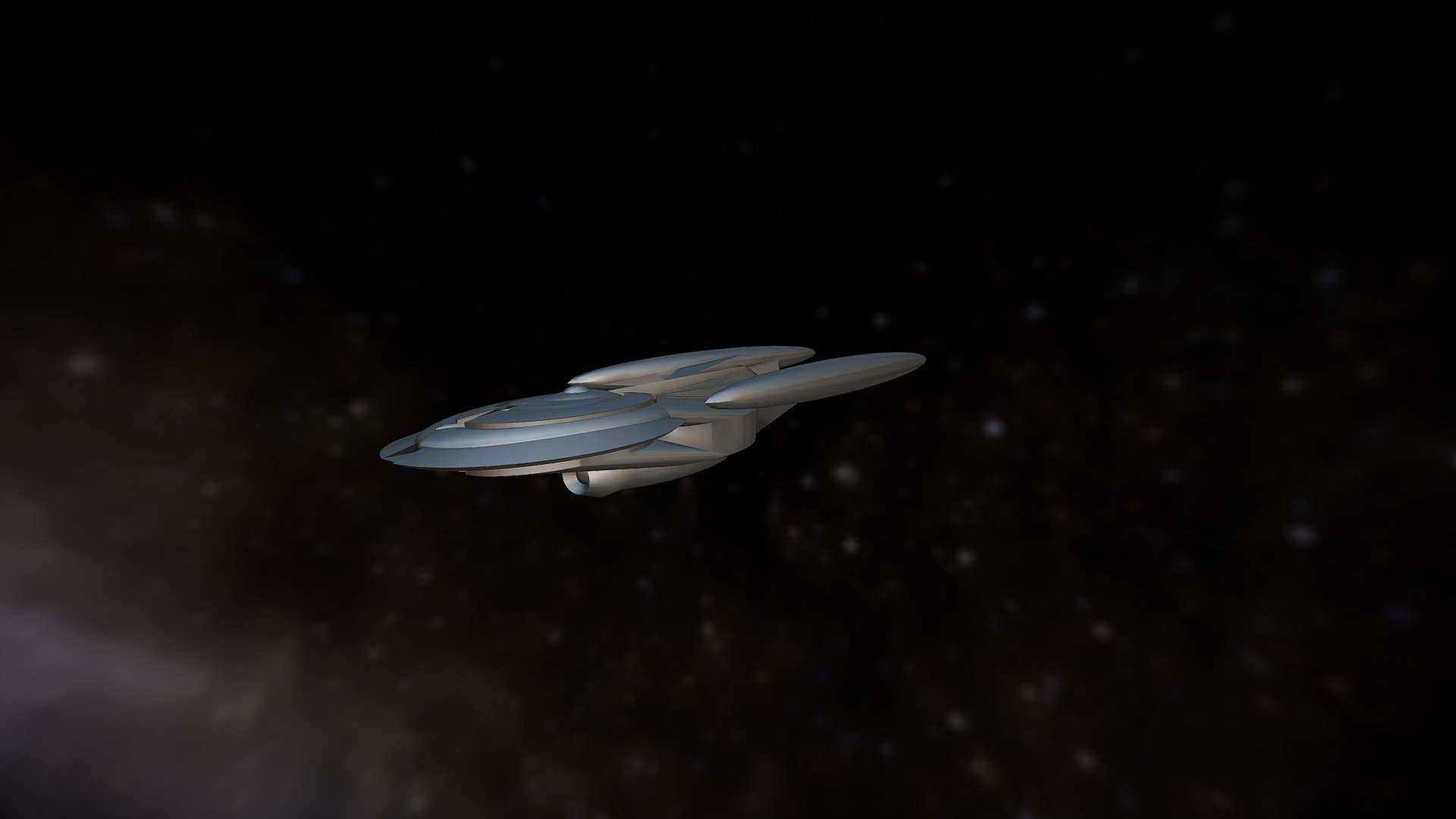 Star trek Federation Science Vessel - Download Free 3D model by ...