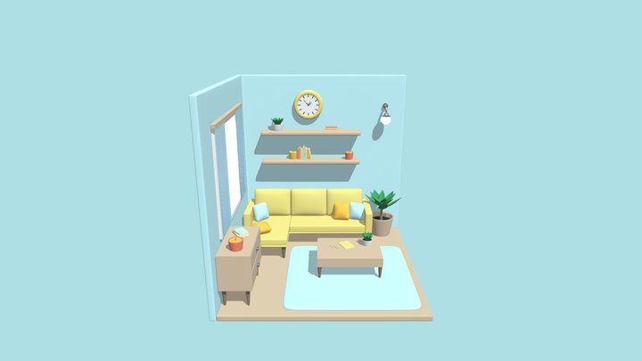 Cubic-room 3D models - Sketchfab