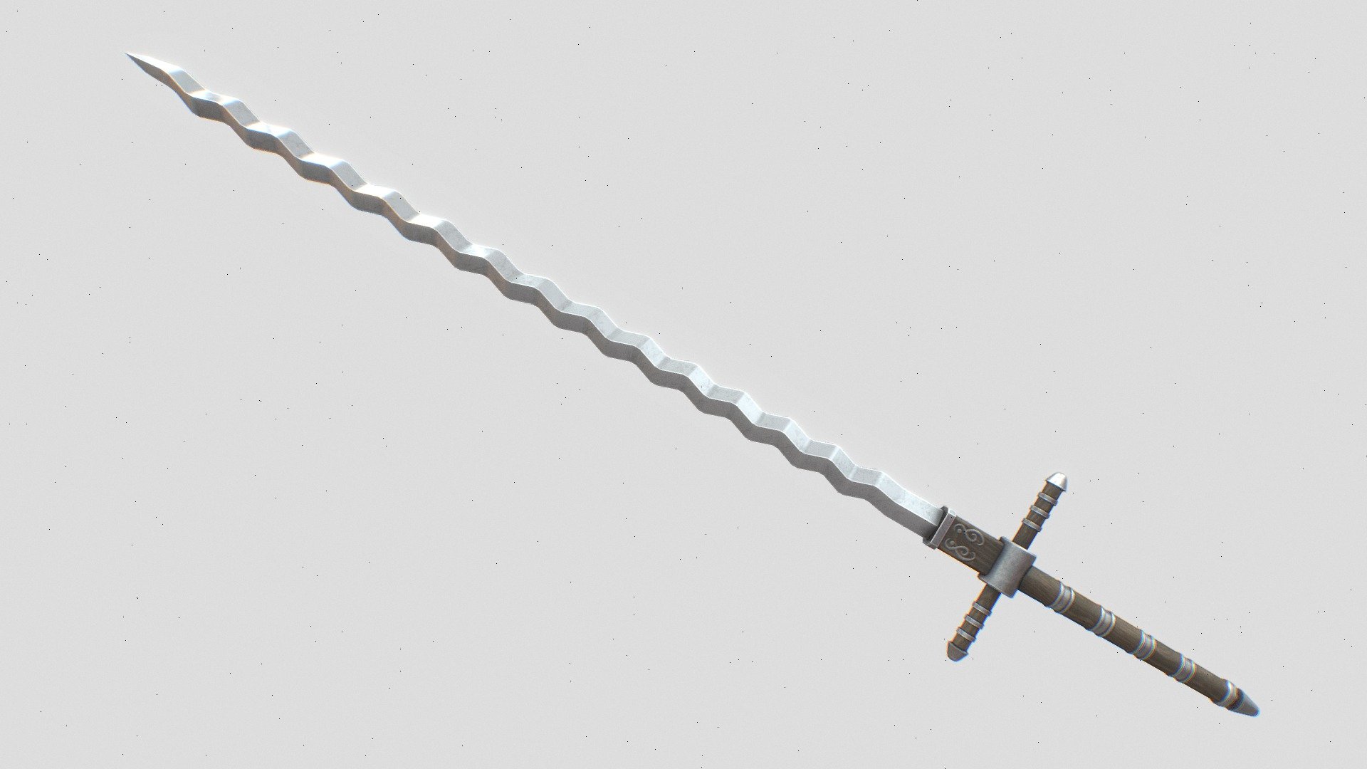 Flamberge - Buy Royalty Free 3D model by Anima Z (@Anima-Z) [05d6511 ...