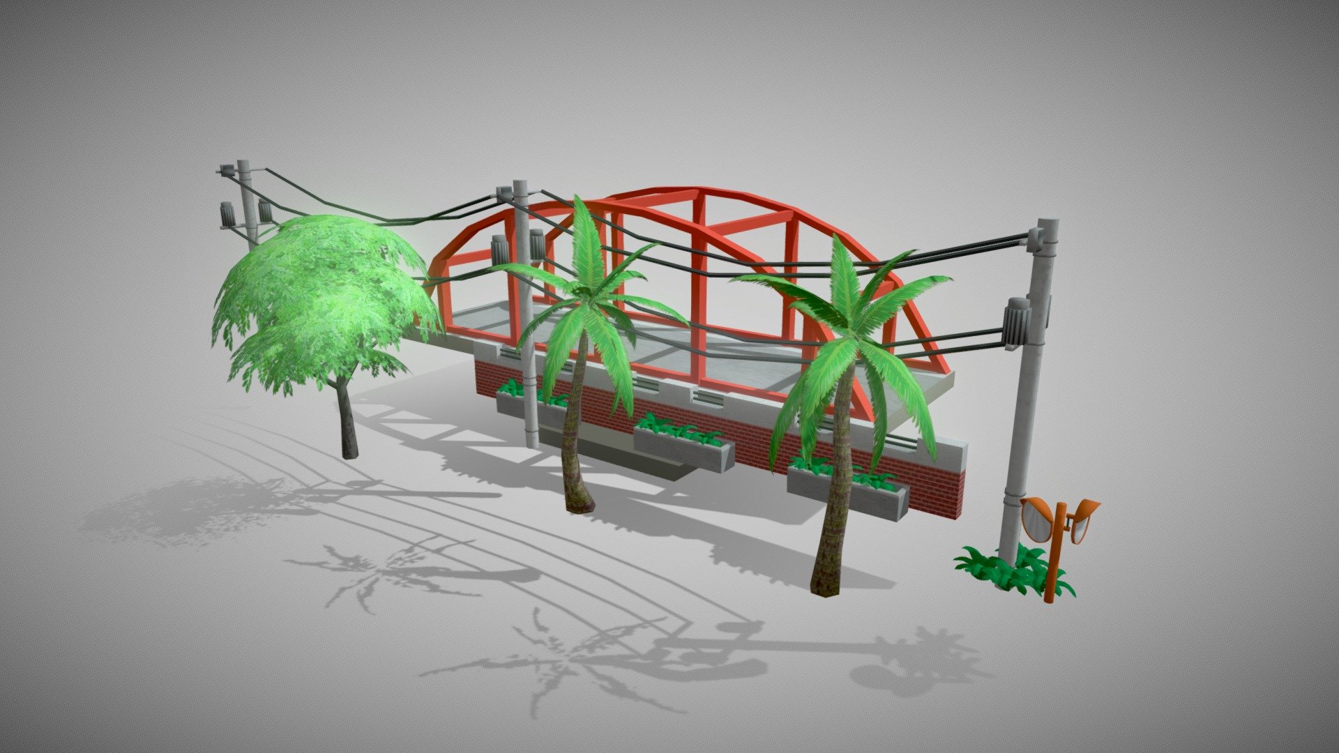 Anime Props City Lowpoly v1 - 3D model by JABAMI Production ...