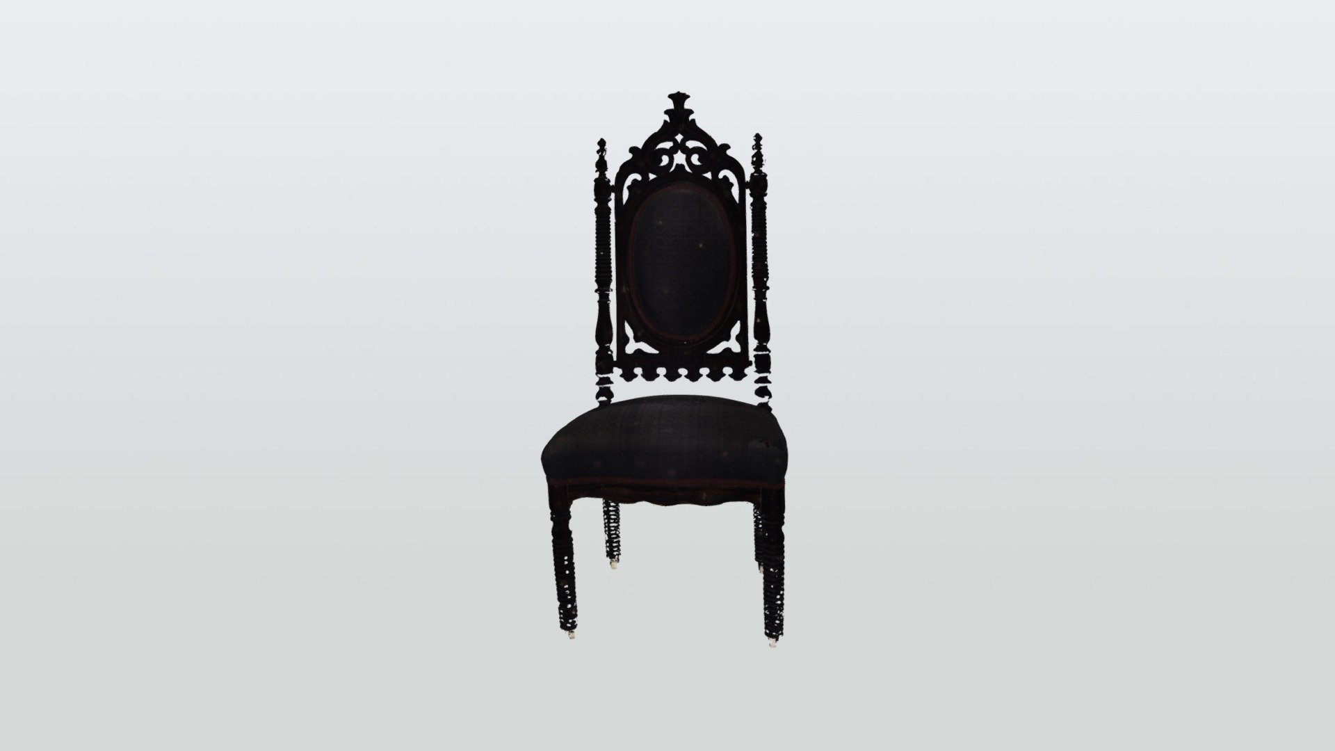 Gothic Chair O - Download Free 3D model by IU Indianapolis University ...