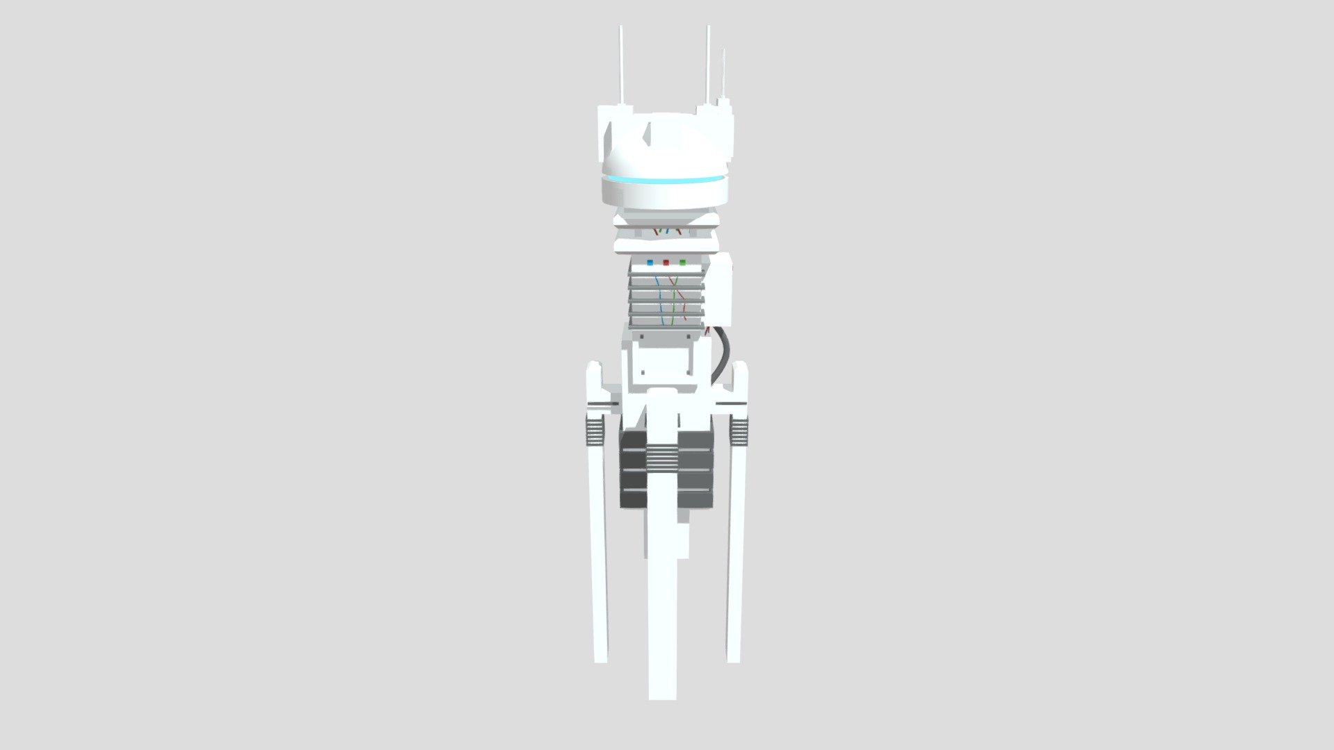 Sci-Fi Droid Tower/Beacon - 3D model by kpdalton1 [05d7916] - Sketchfab