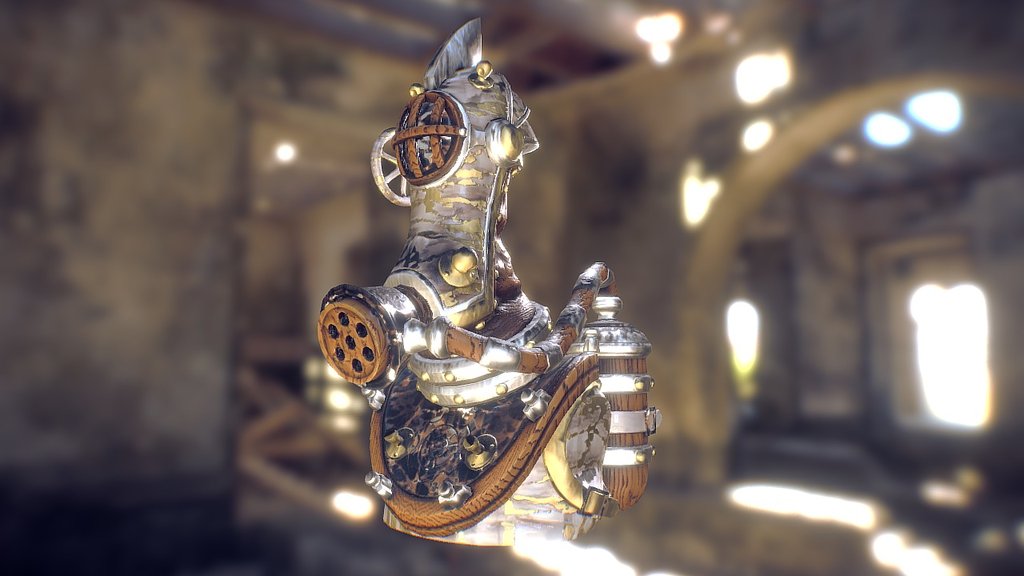 Scaphander_Stylised - 3D model by Lebon Nathan (@lebonnathanheaj ...