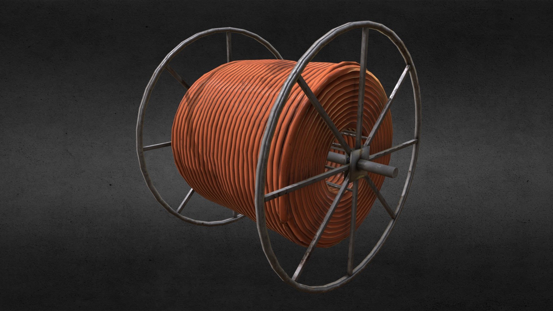 FiberOpticCableSpool - 3D model by Dave_W (@huai_te) [05d8150] - Sketchfab